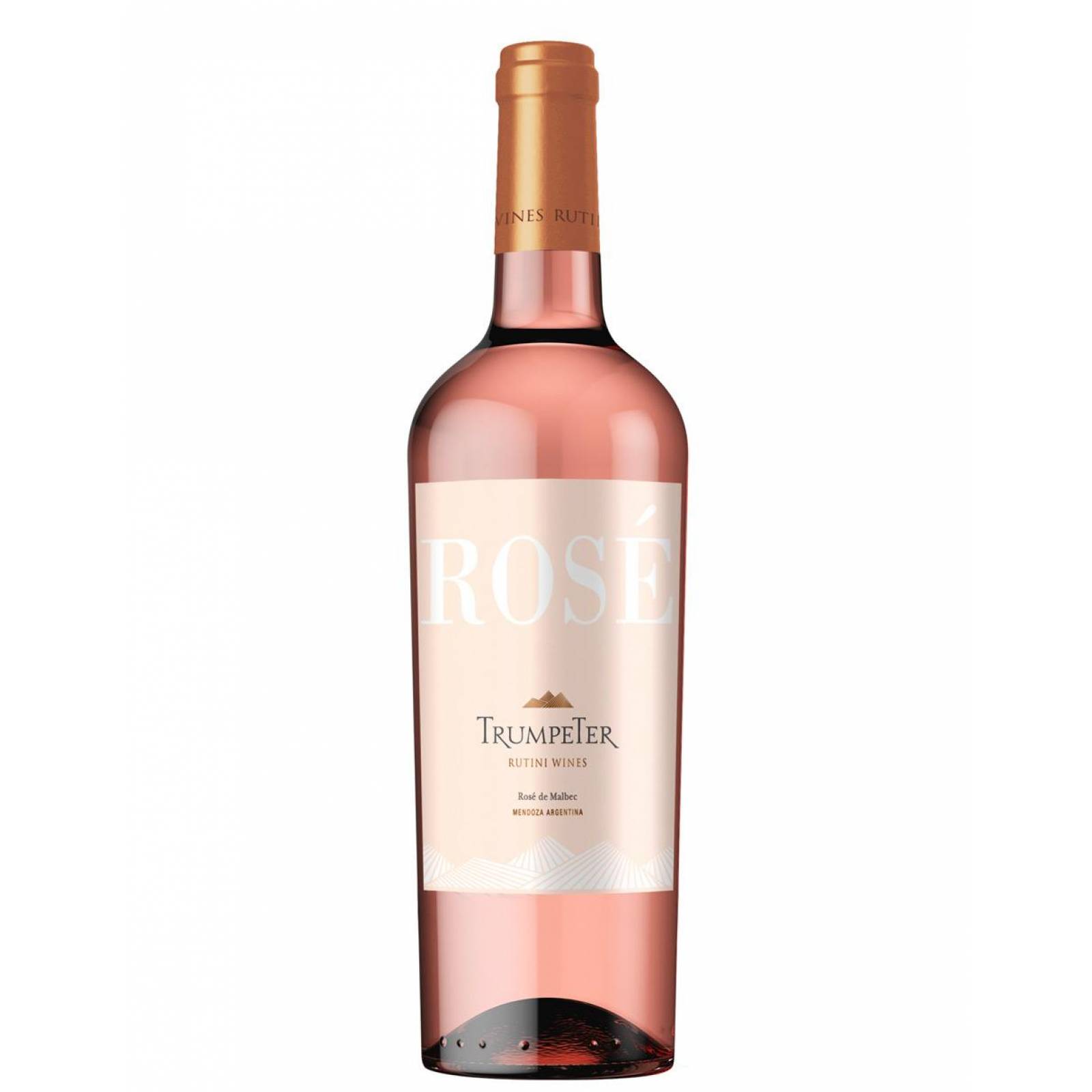 Pack de 4 Vino Rosado Trumpeter Rose de Malbe 750 ml