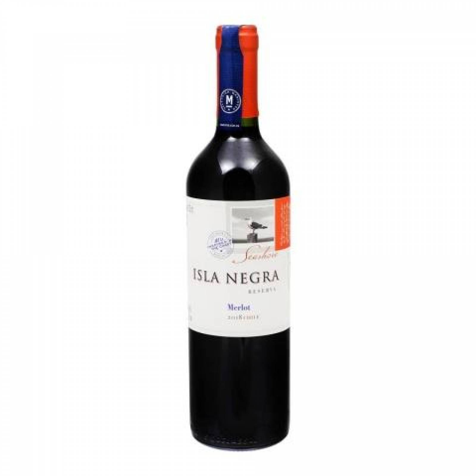 Pack de 12 Vino Tinto Isla Negra Merlot 750 ml