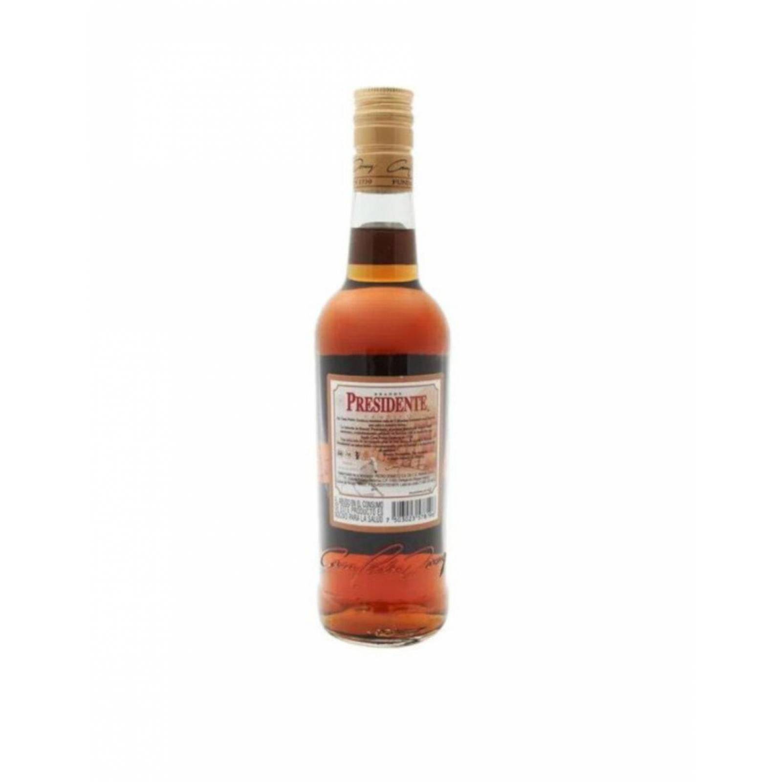 Pack de 18 Brandy Presidente Clásico de 500 ml