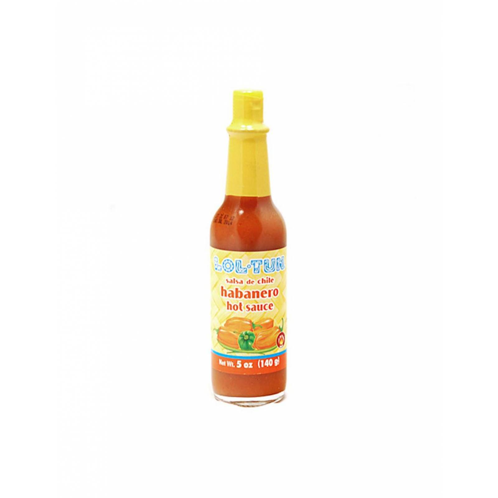 Pack de 24 Salsa Habanero Lol-Tun de 140g