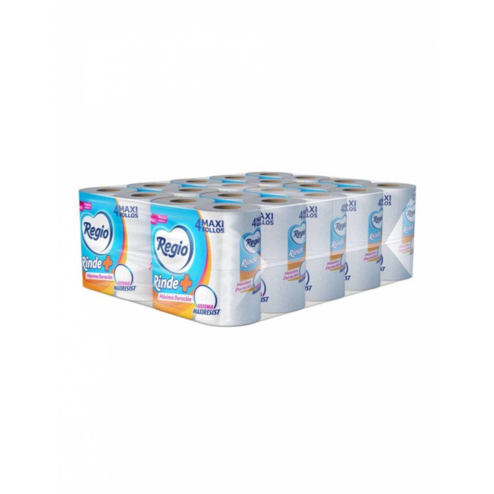 Pack de 10 Papel Higiénico Regio Rinde + de 4 Pzas