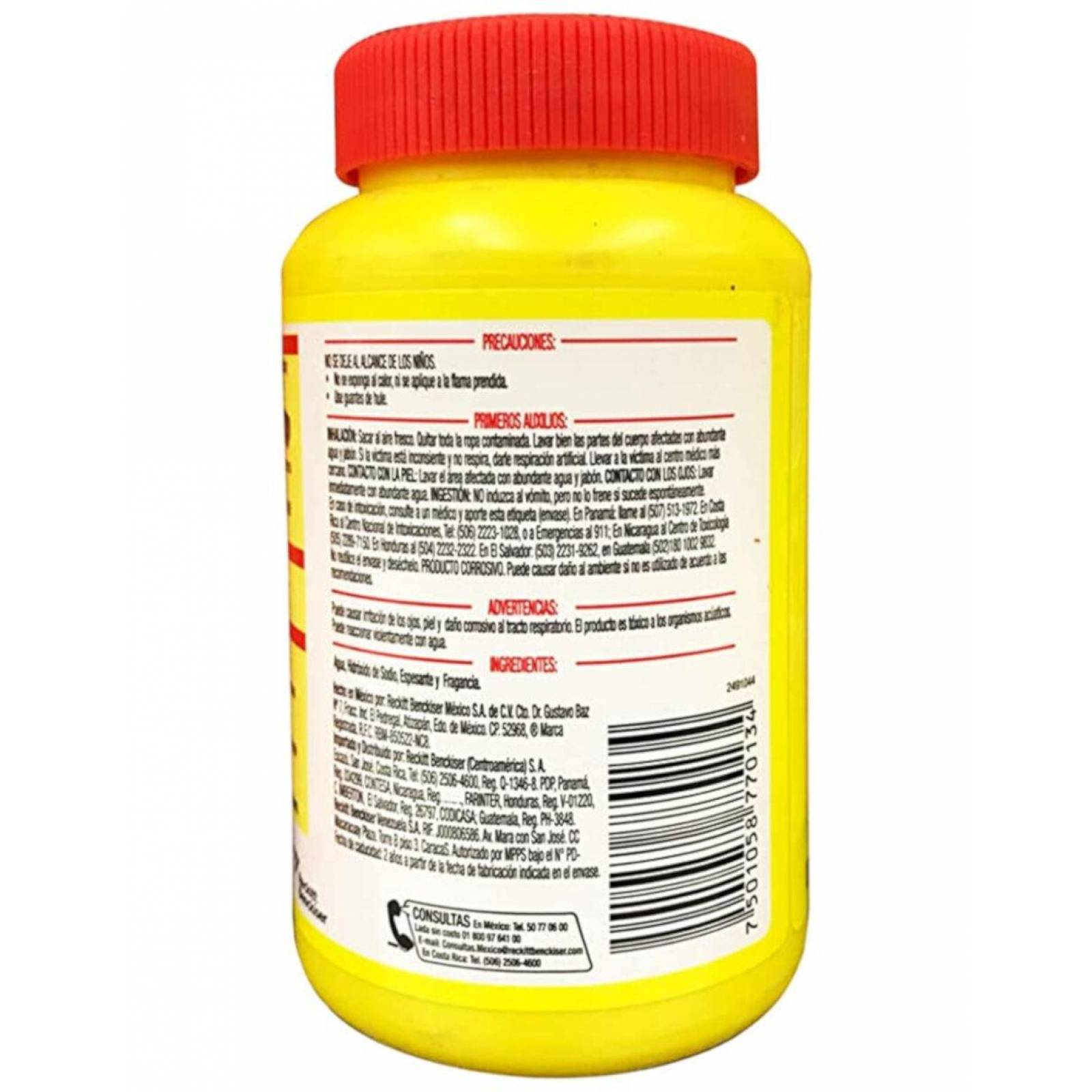 Pack de 12 Limpiador Easy Off Pasta Regular 476 gr