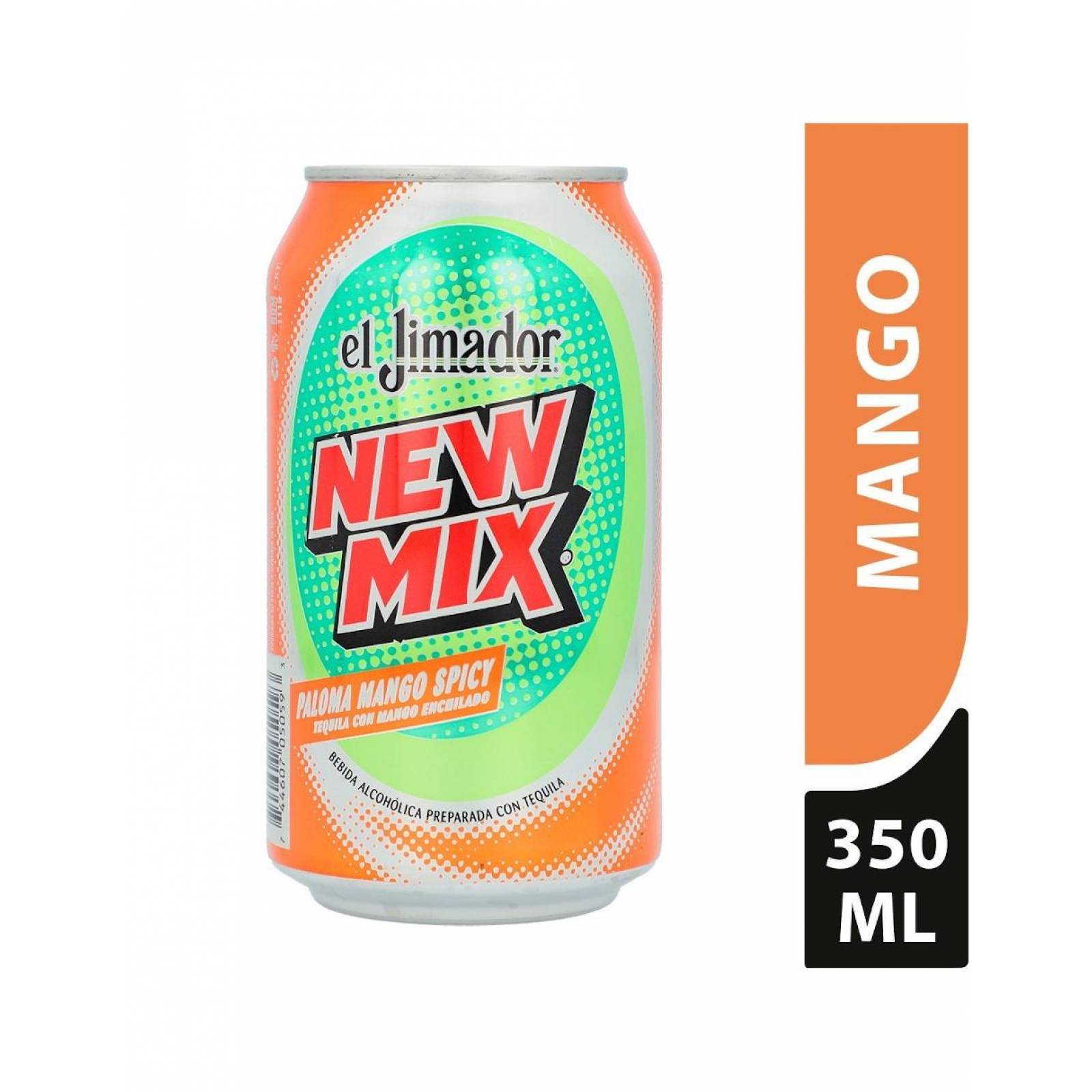 Pack de 24 Bebida Alcohólica New Mix Mango Spicy de 350 ML