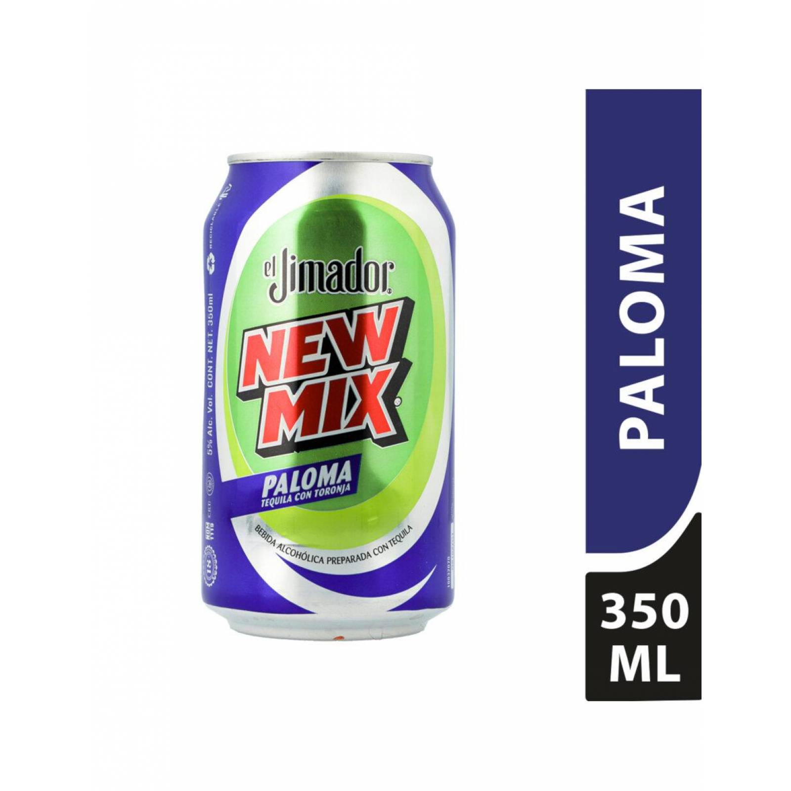Pack de 12 Mezcla New Mix Paloma 350 ml