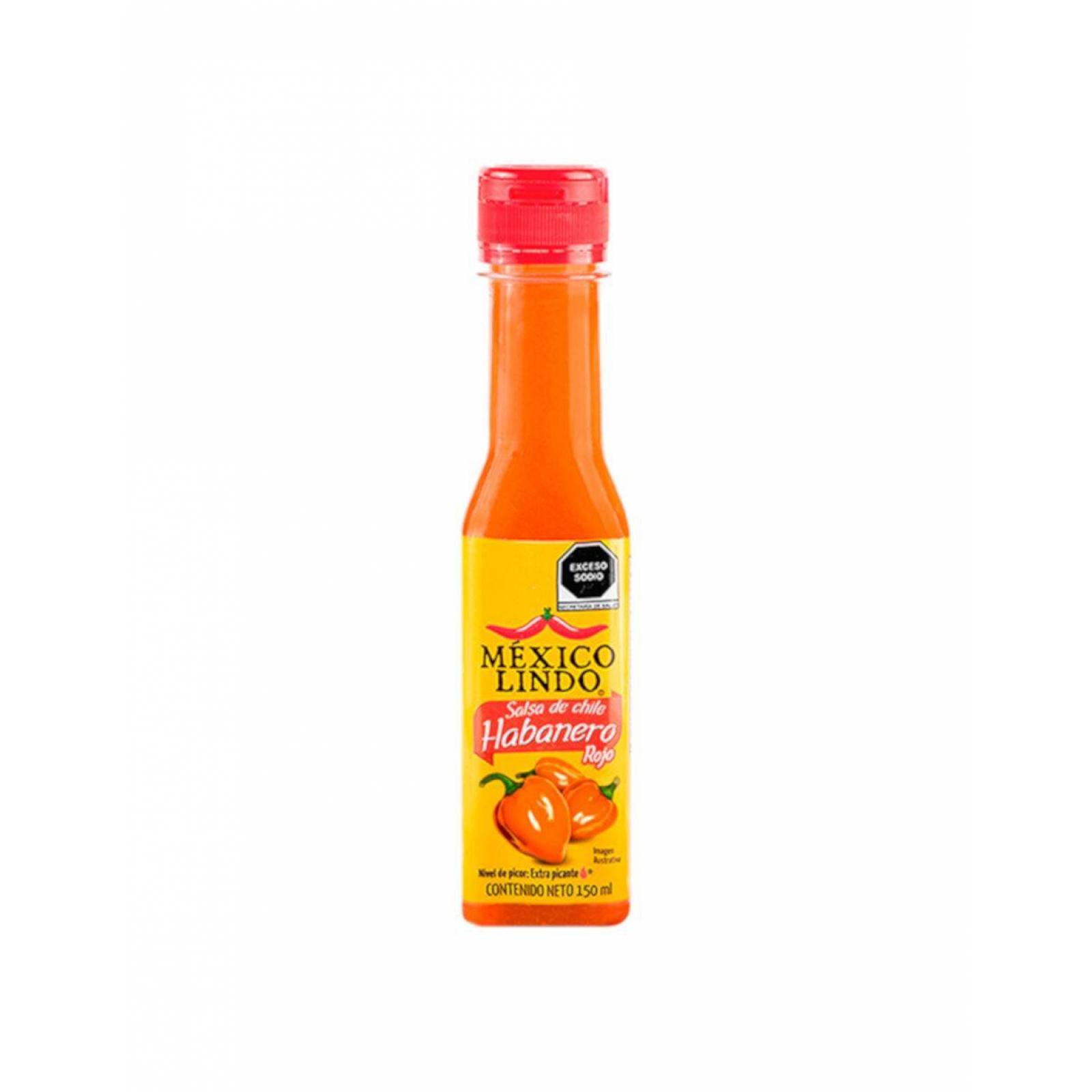 Pack de 24 Salsa Castillo Habanero Roja de 150 ml