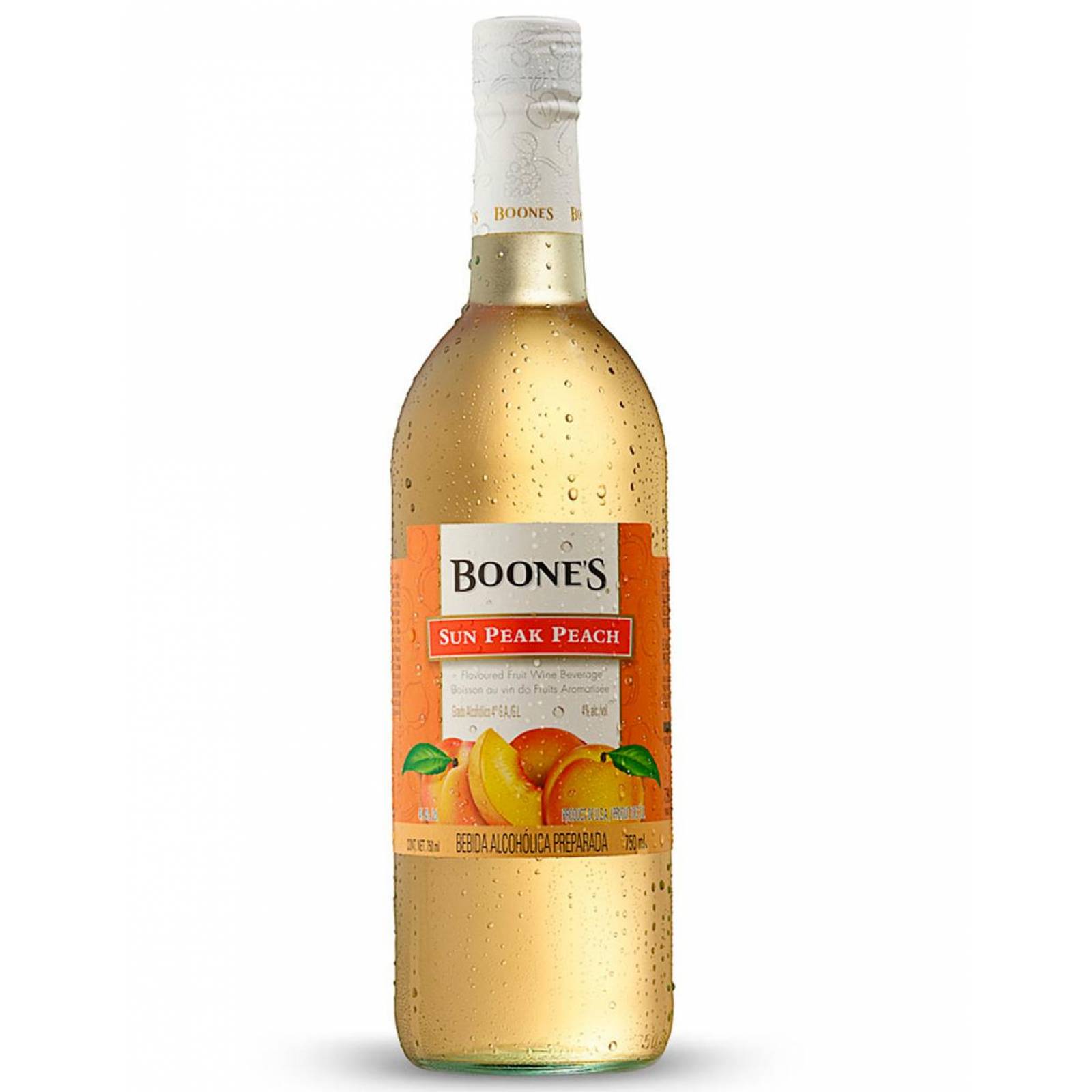 Pack de 12 Licor Boones Sun Peak Peach 750 ml