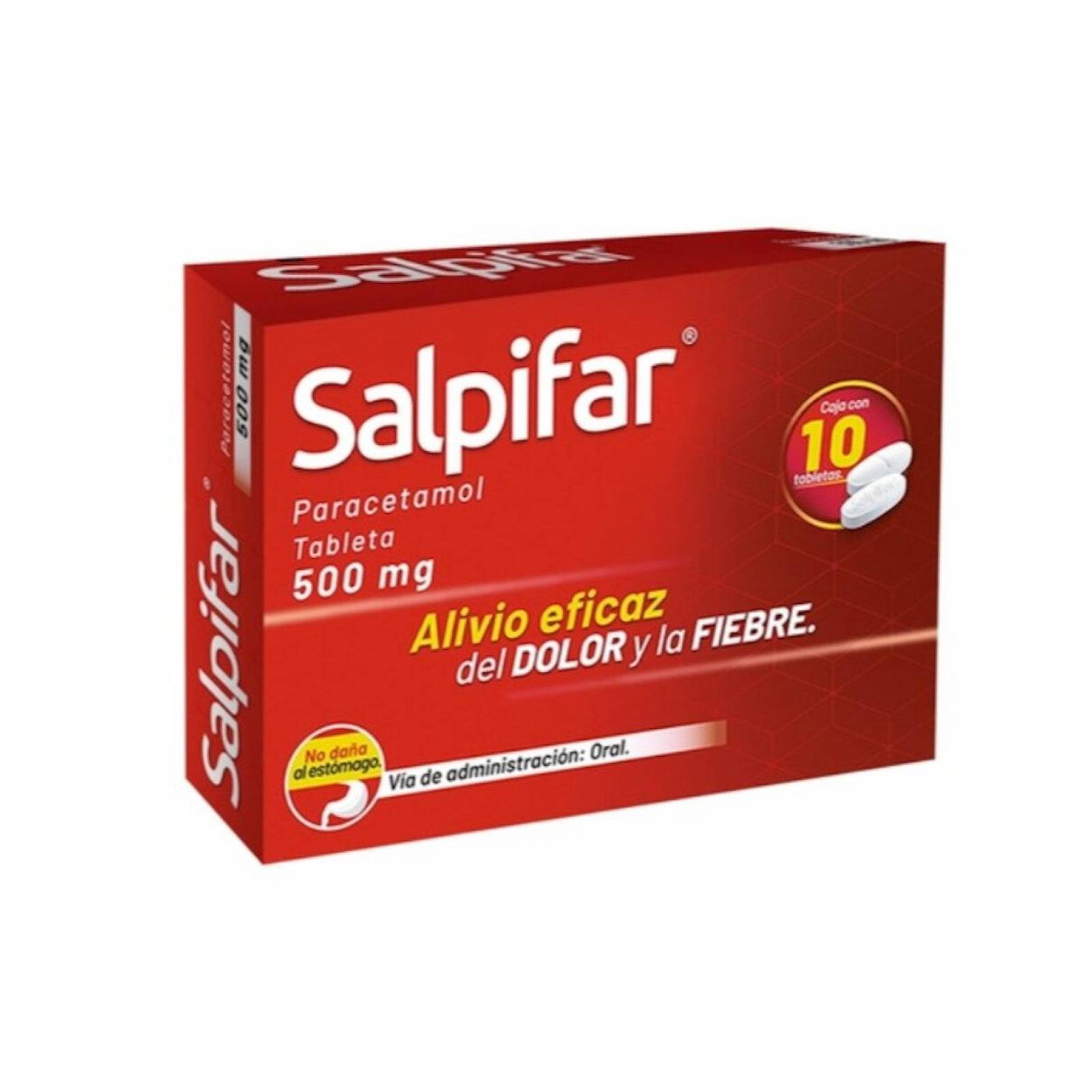 Medicamento Salpifar 500 mg de 10 tab