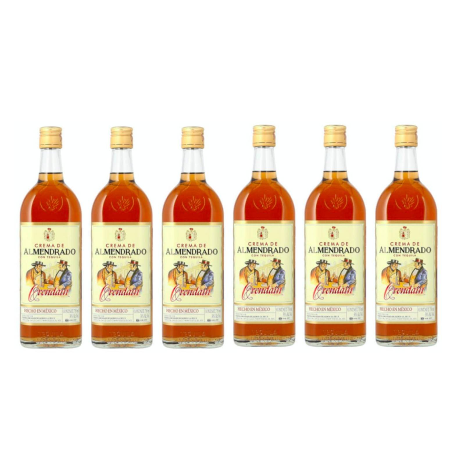 Pack de 6 Crema Orendain Almendrado 750 ml