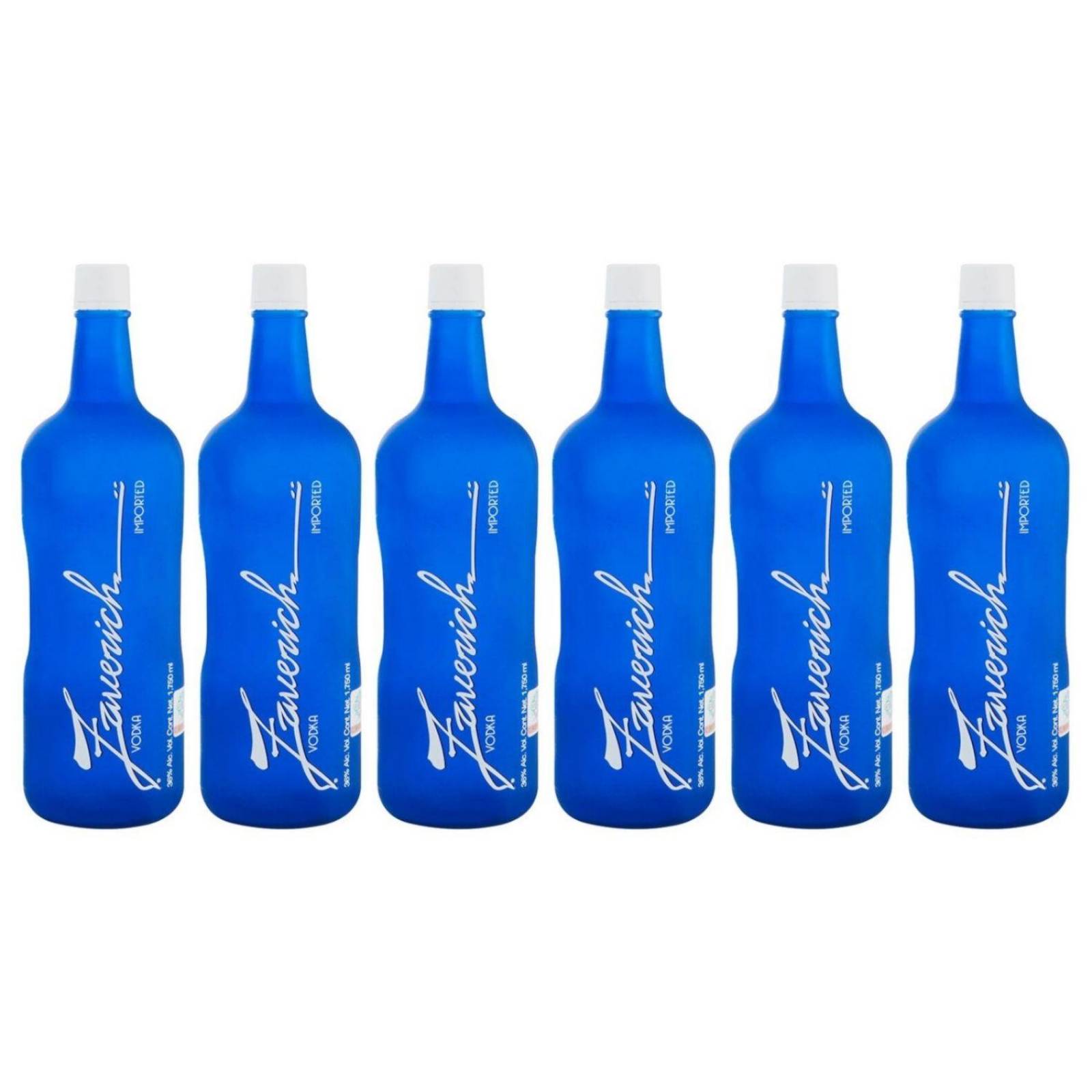 Pack de 6 Vodka Zaverich Premium 1.750 ml