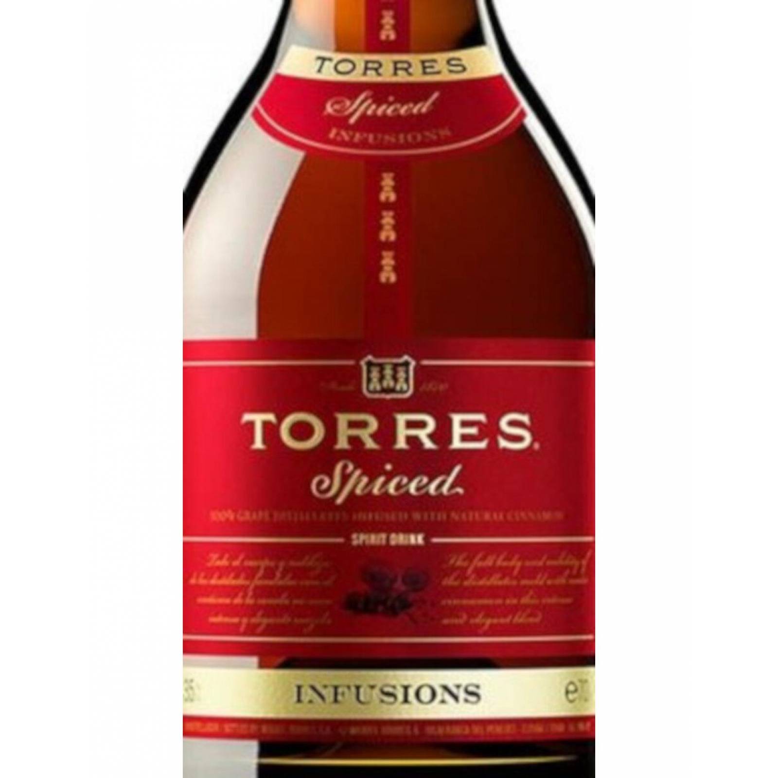 Pack de 6 Brandy Torres Spiced 700 ml