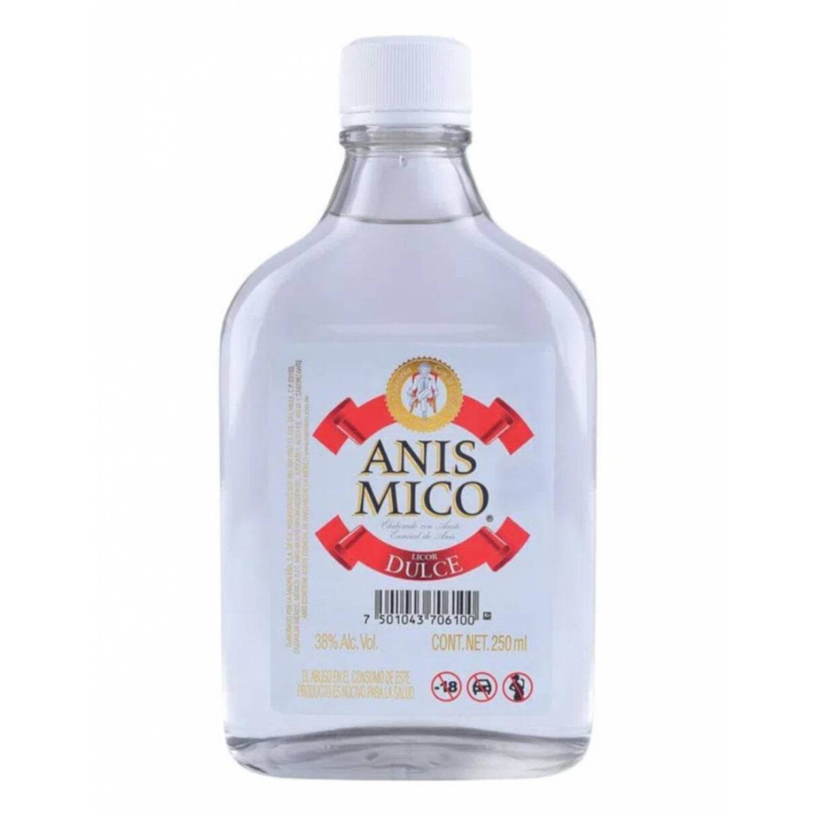 Pack de 12 Anis Mico Dulce 250 ml