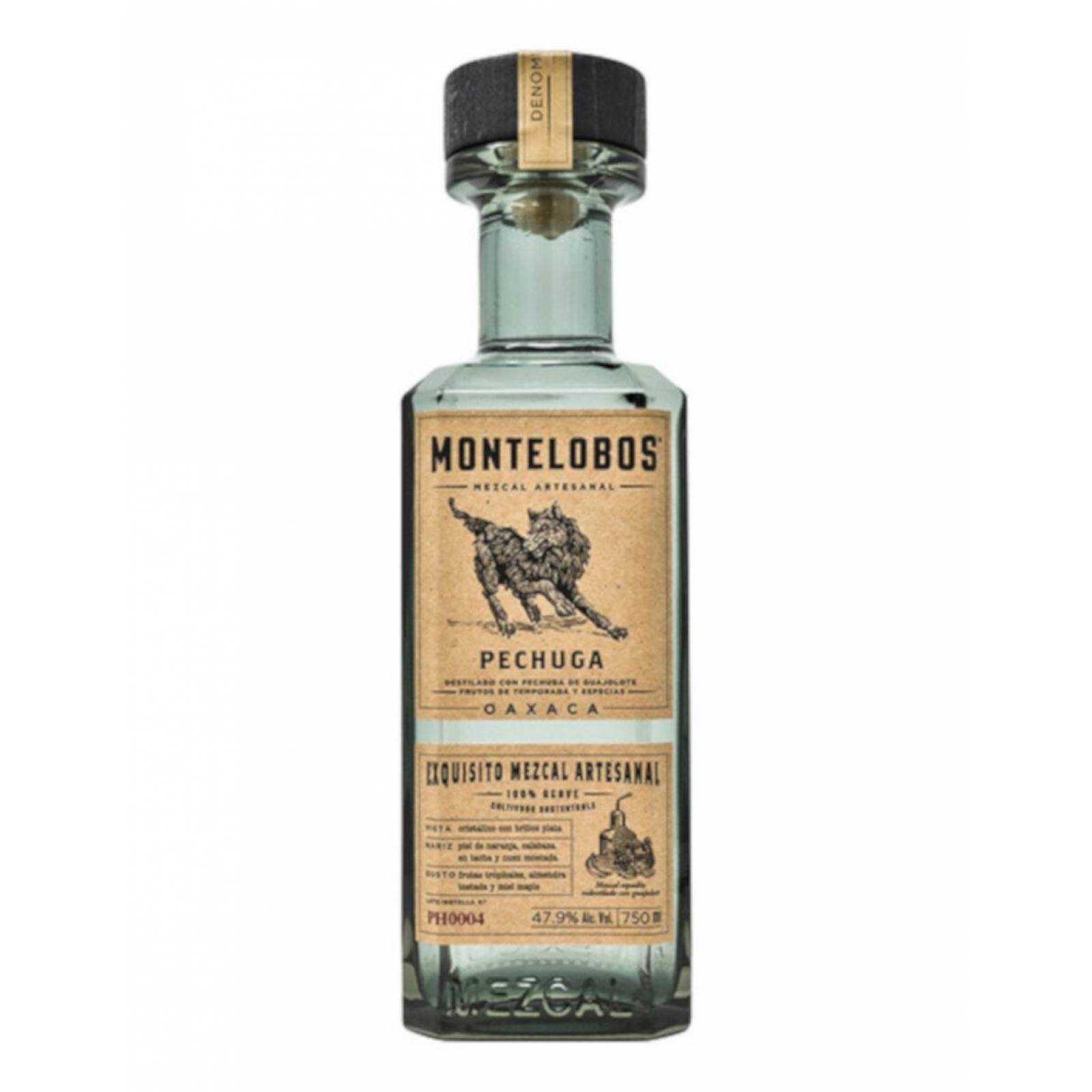 Pack de 2 Mezcal Montelobos Pechuga 750 ml