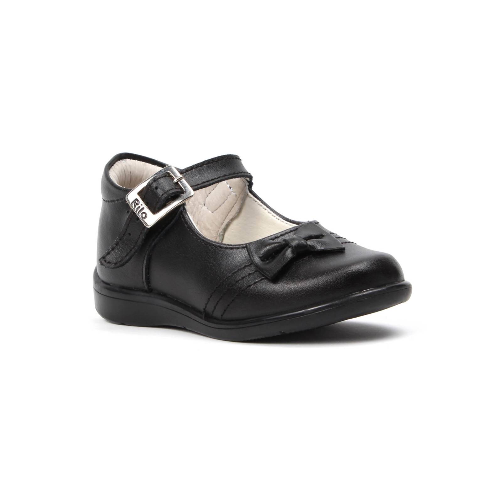 Zapato escolar para niña Rilo 1711-110 negro