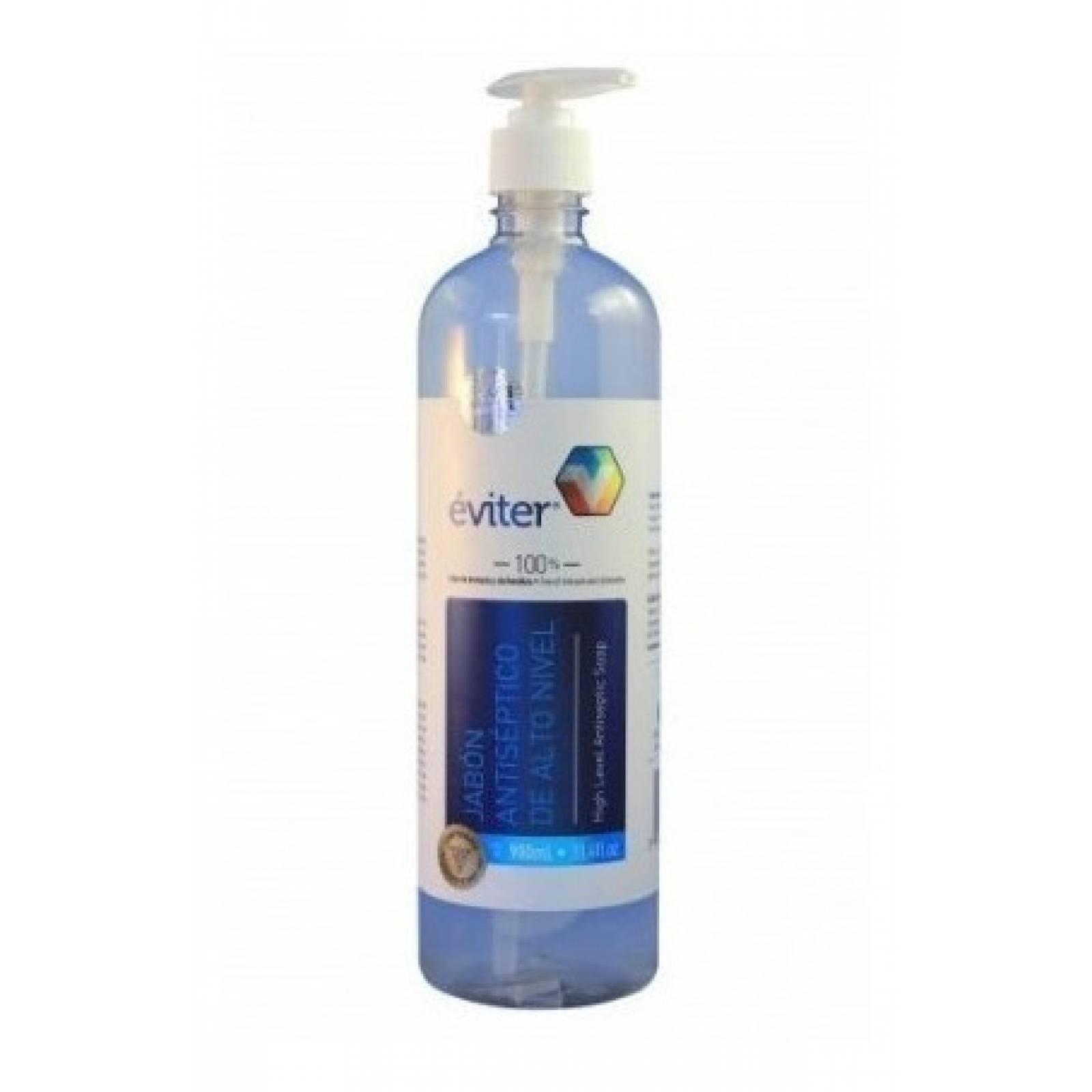 Combo Spray Desinfectante + Jabón Antiseptico Eviter 900ml