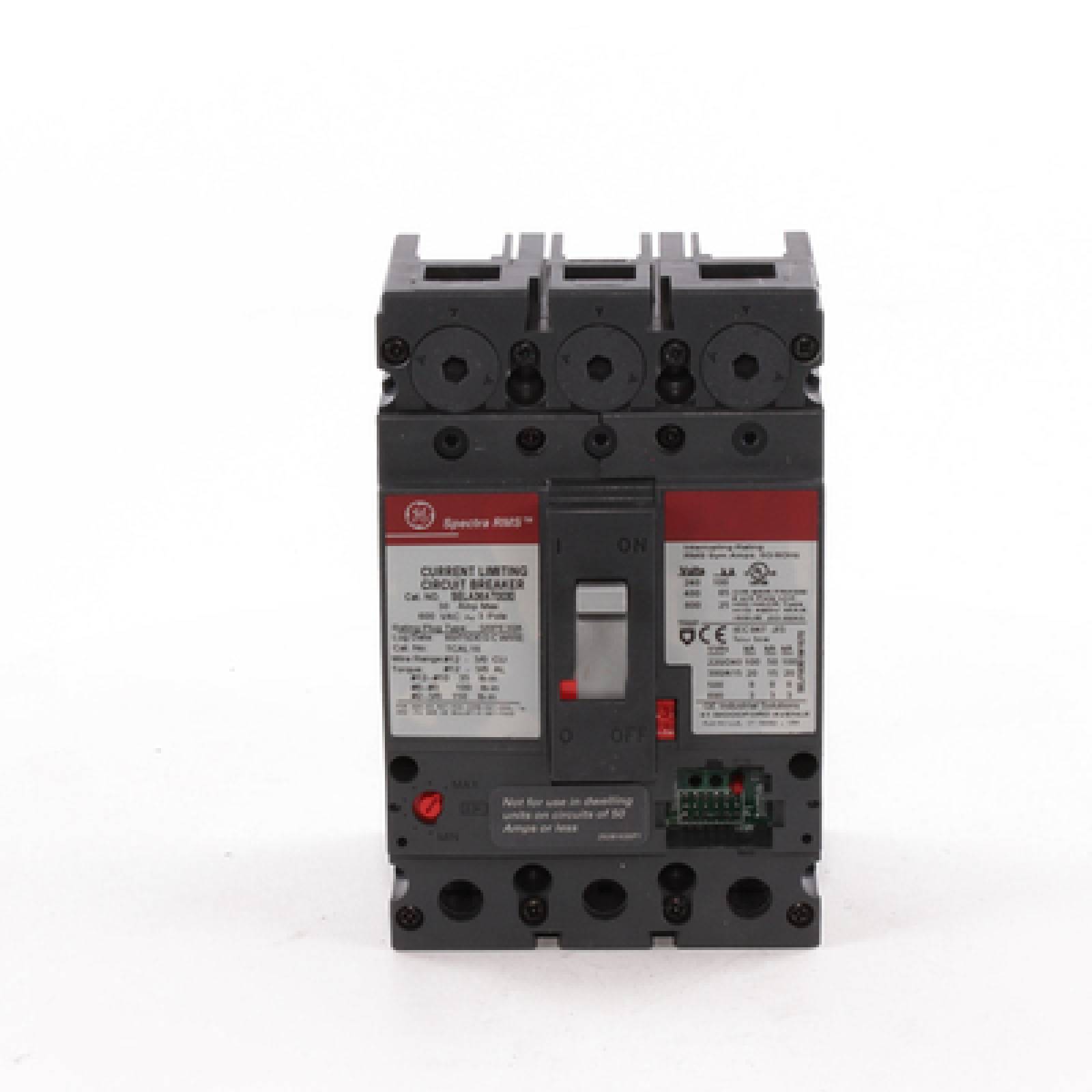 GE SELA36AT0030 SPECTRA MCCB 30 AMPS 3 POLE 65KA
