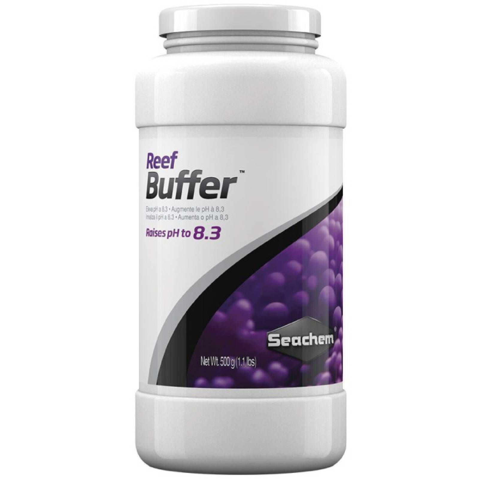 Seachem Reef Buffer 500 Gramos 1,1 Libras Aumenta PH y Alcalinidad