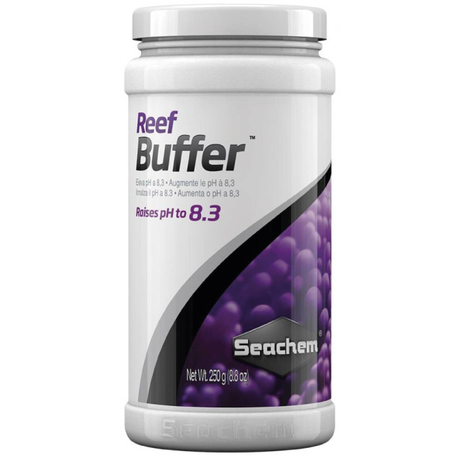 Seachem Reef Buffer 250 Gramos 8,8 Onza Aumenta PH y Alcalinidad
