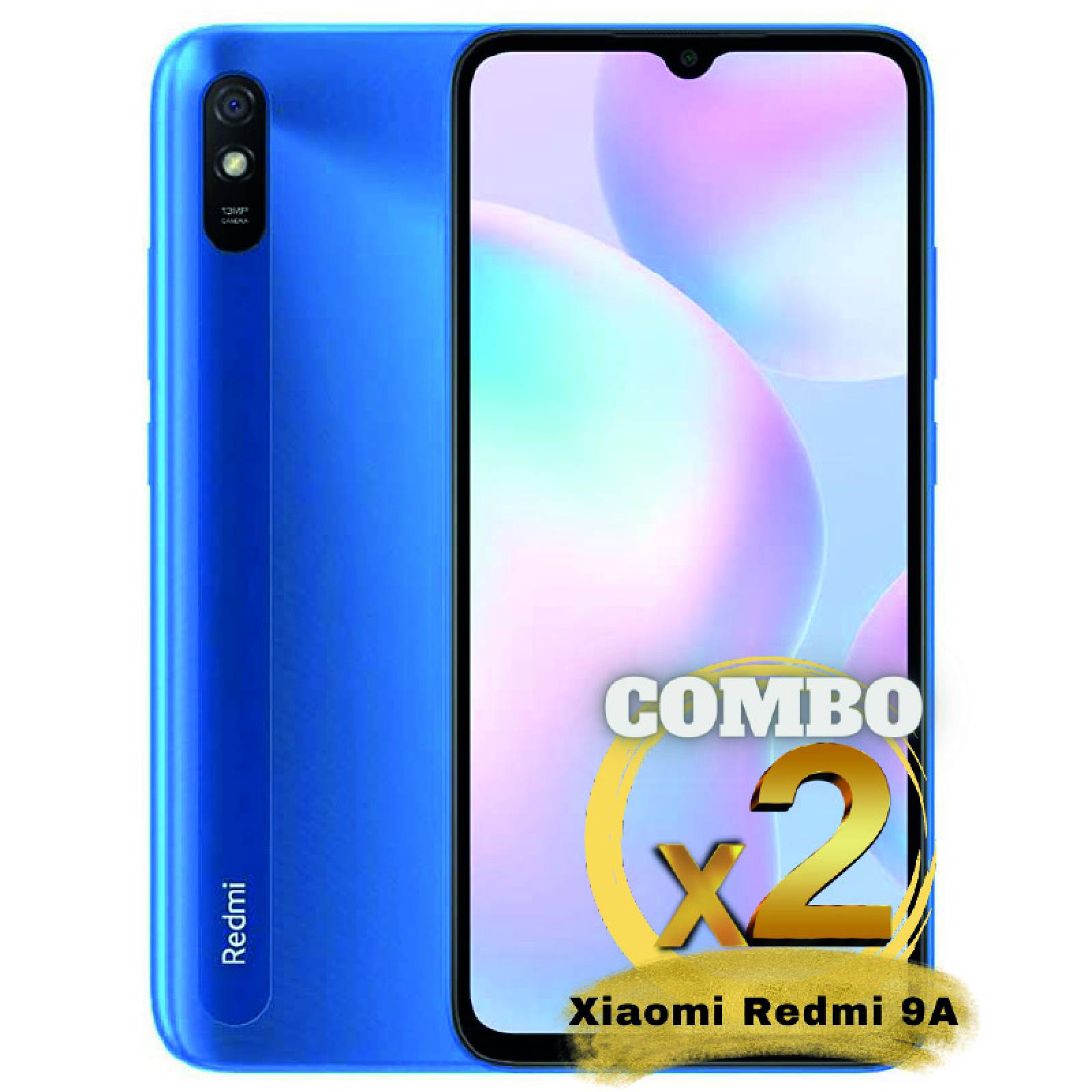 Combo 2 Celulares Xiaomi Redmi 9A 32GB 2GB RAM