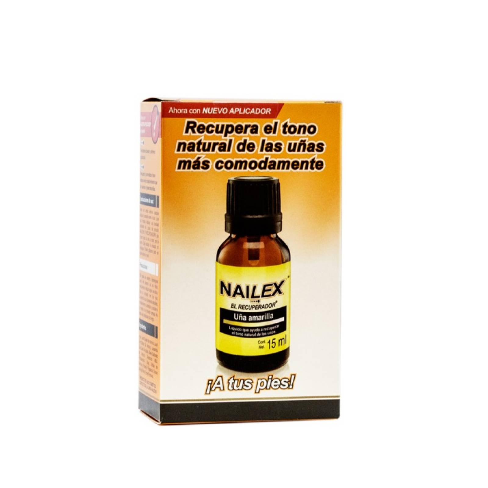 Nailex Recuperador De Uña Amarilla 1 Frasco Solución 15 Ml