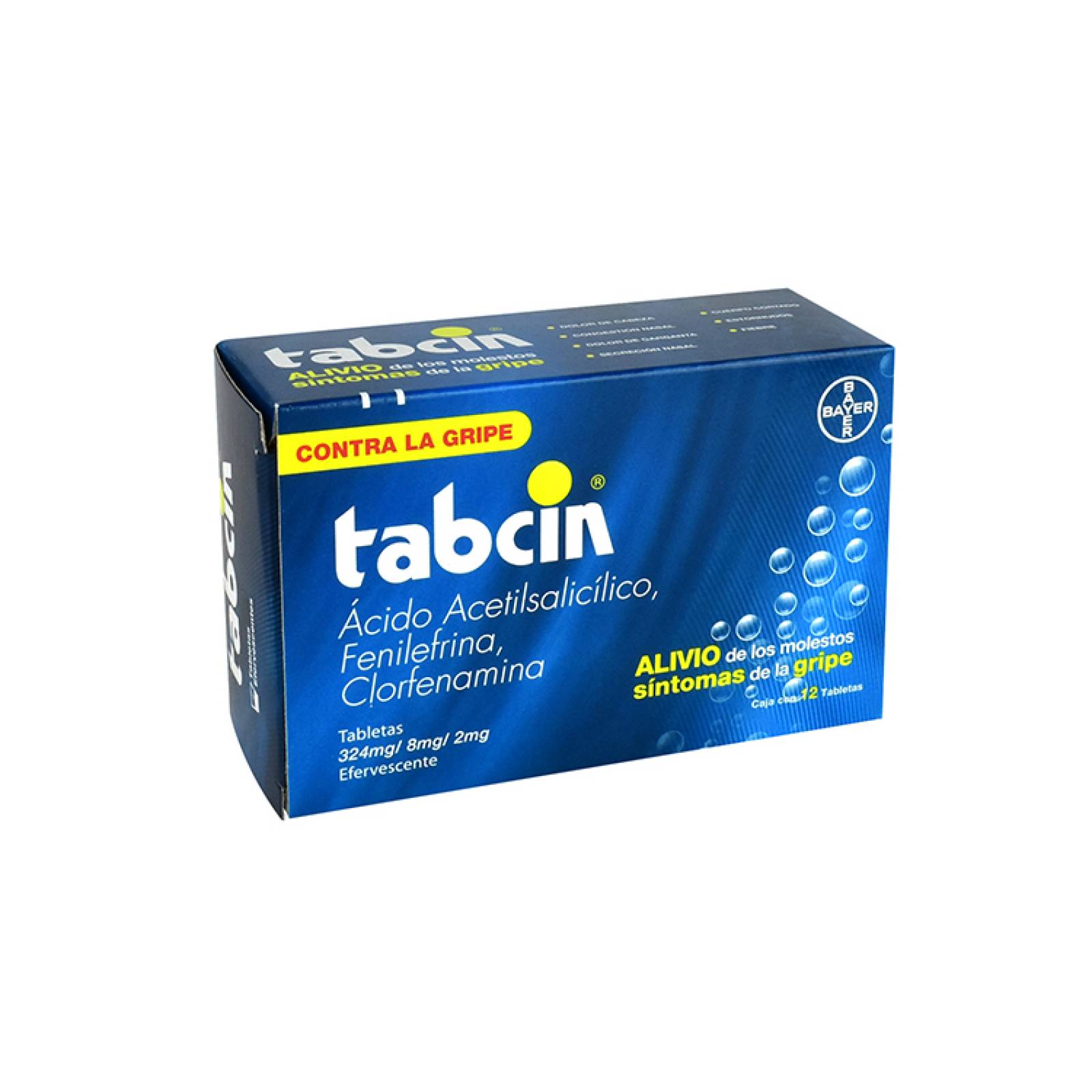 Tabcin Caja 12 Tabletas