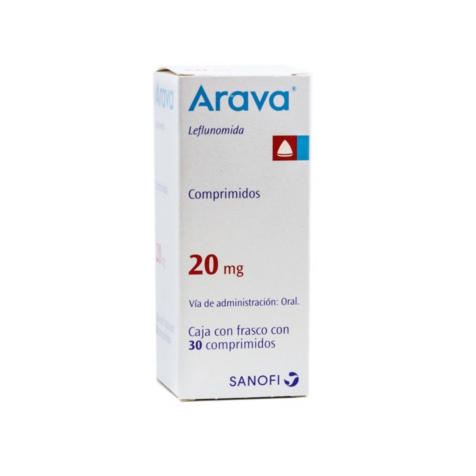 Arava 20 Mg Caja 30 Tabletas