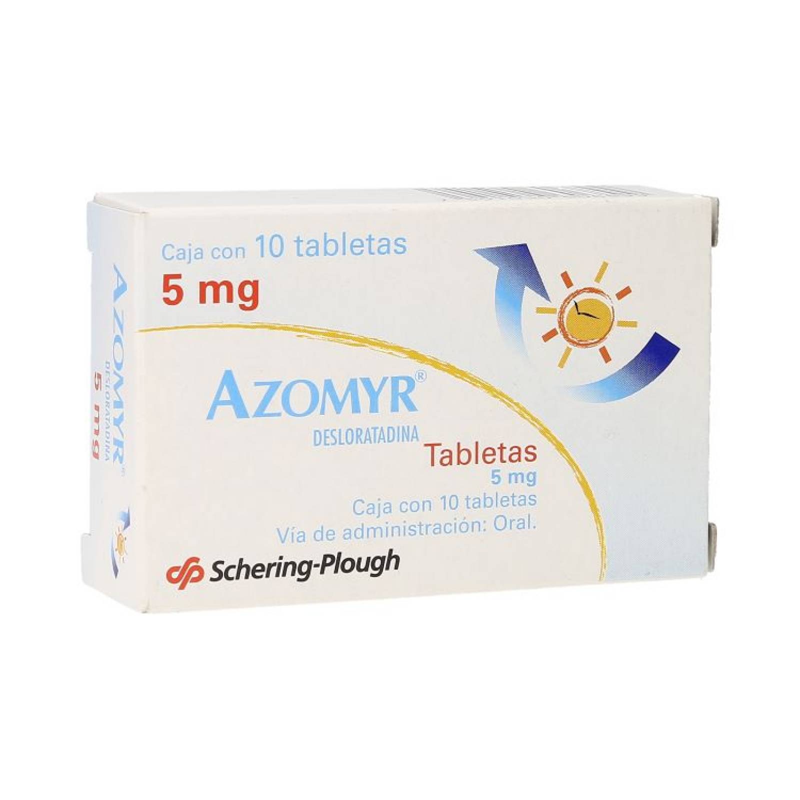 Azomyr 5 Mg Caja 10 Tabletas