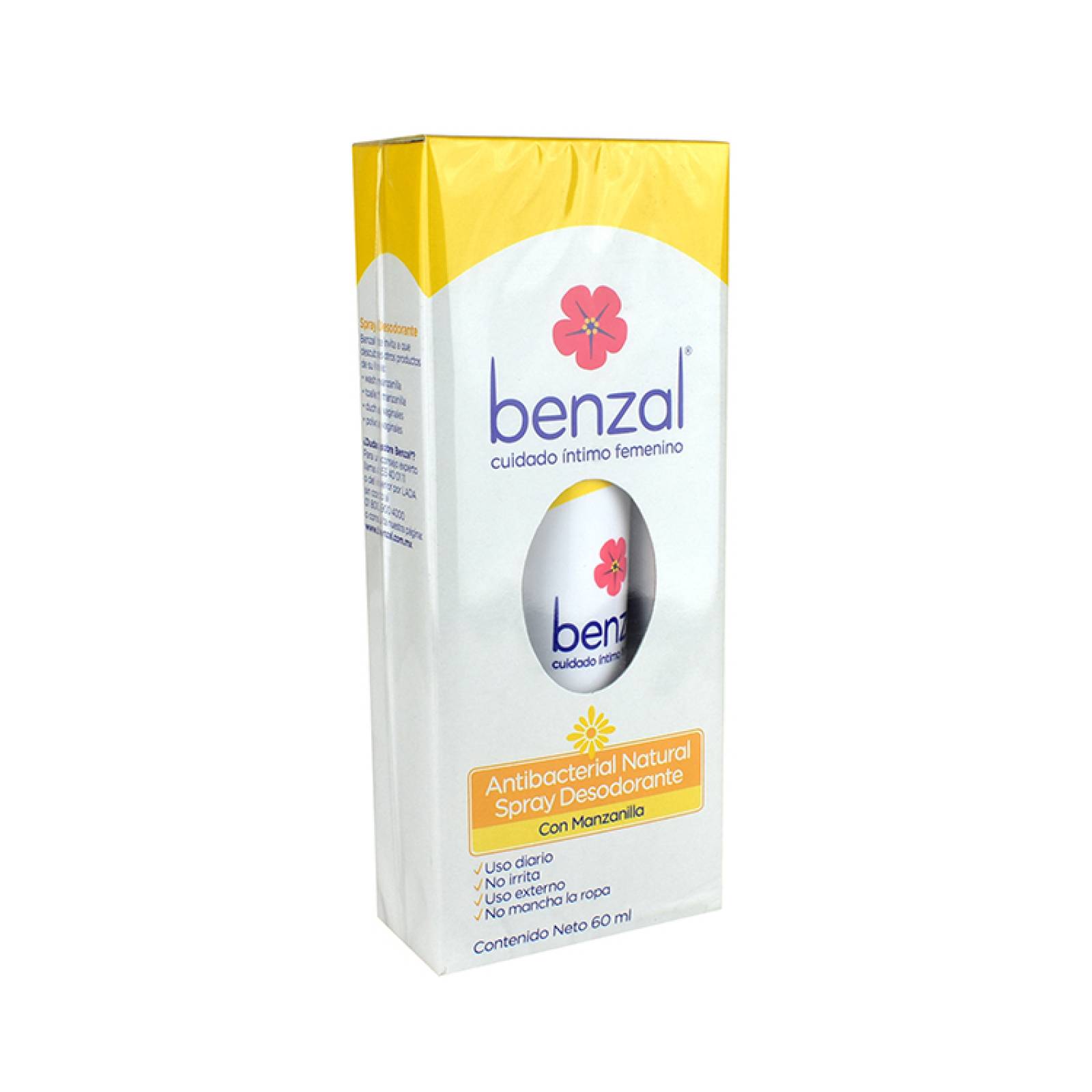 Benzal Des Spry Manzanill 60ml