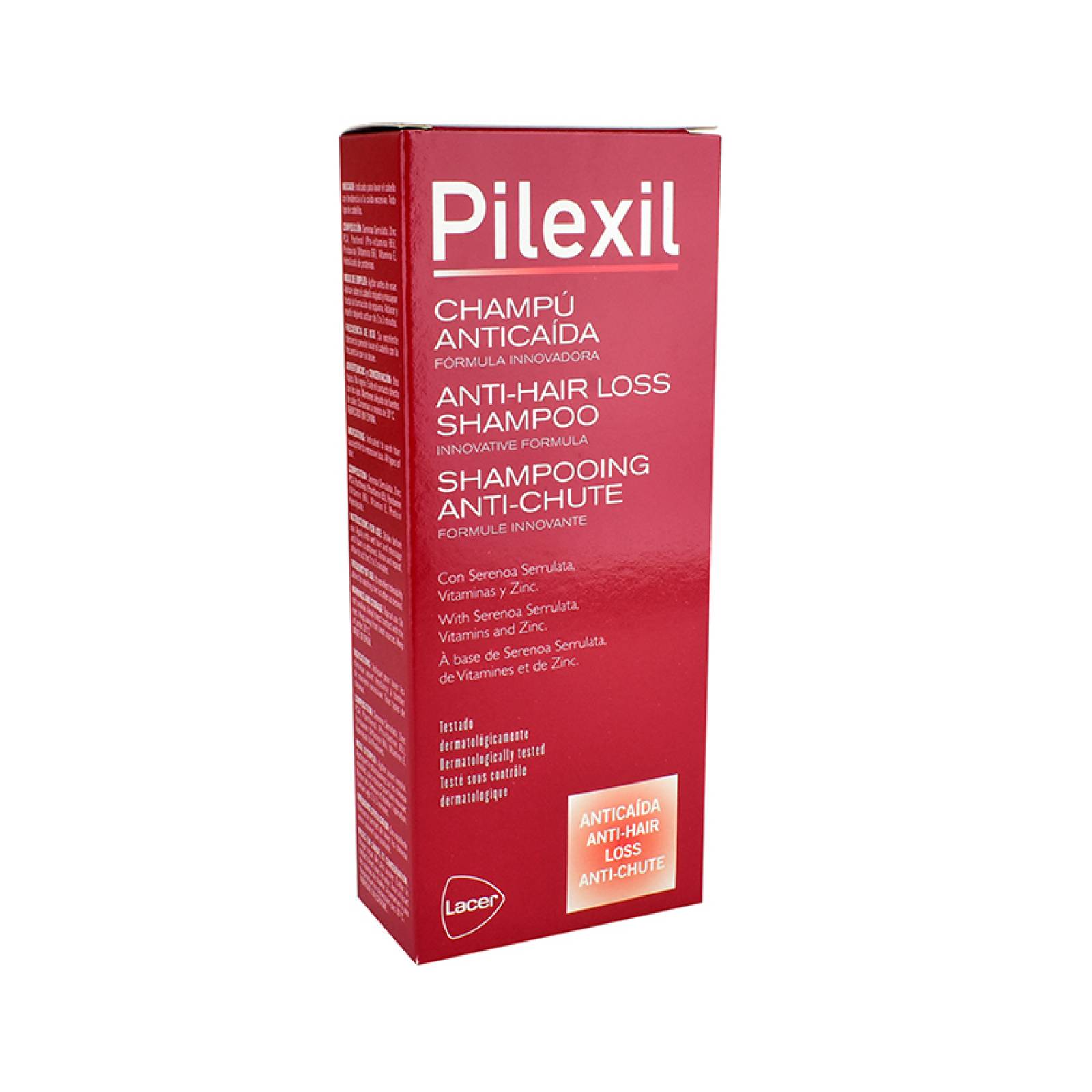Pilexil Shampoo Anticaida 300 Ml 1 Botella