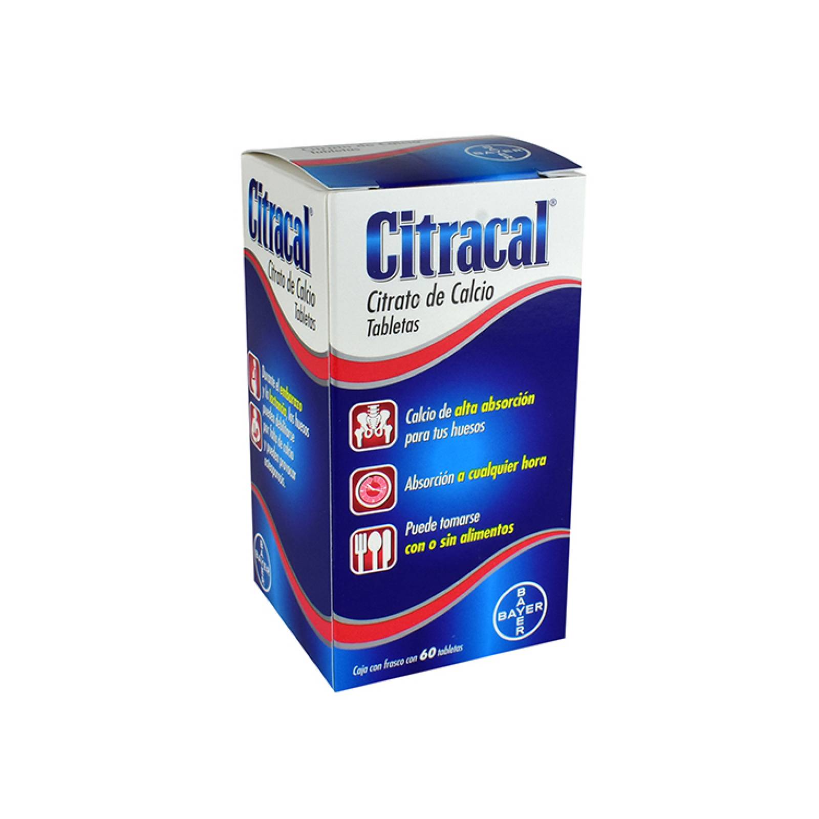 Citracal Caja Con 60 Tabletas