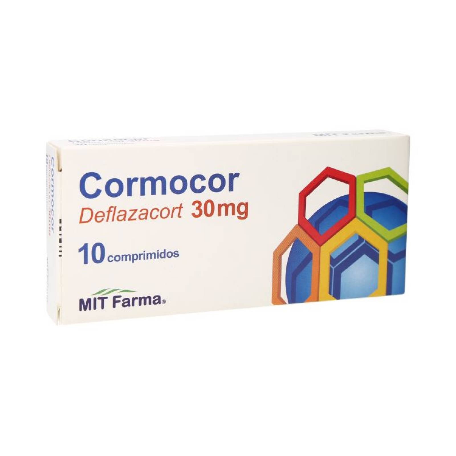 Cormocor 30 Mg 1 Caja 10 Comprimidos