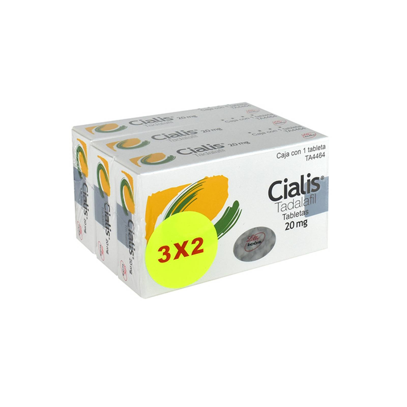 Cialis 3 Pack 20mg Tab C1