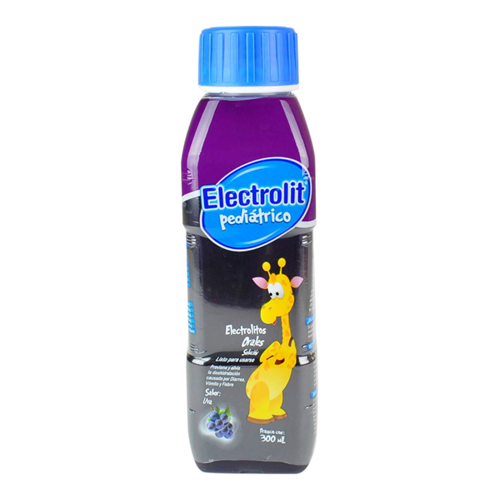 Electrolit Uva Pediatrico 1 Botella Solucion 300 Ml