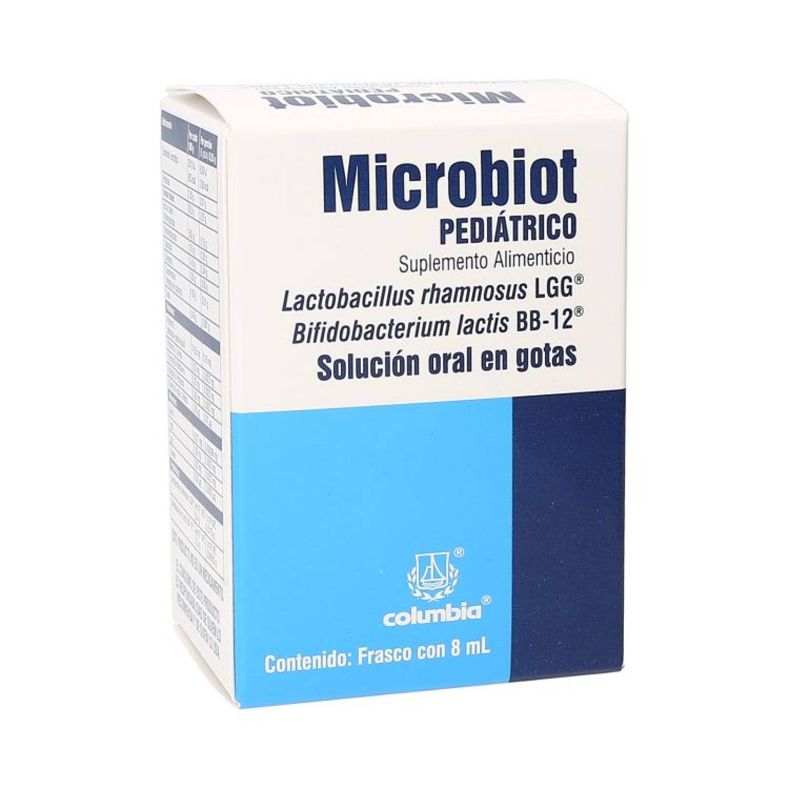 Microbiot Pediatrico Oral 1 Frasco 8 Ml