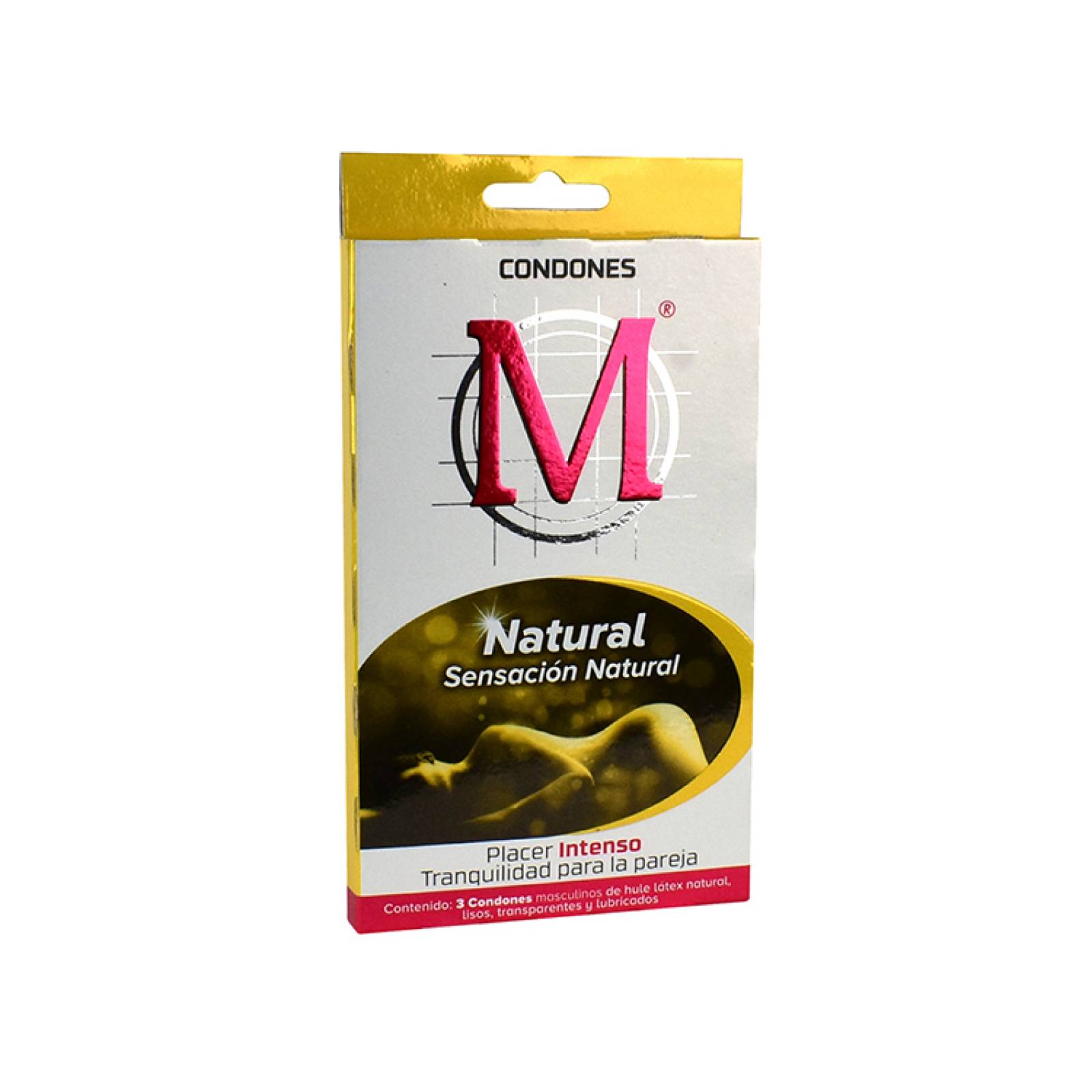 Condon M Natural 1 Blister Con 3pzas