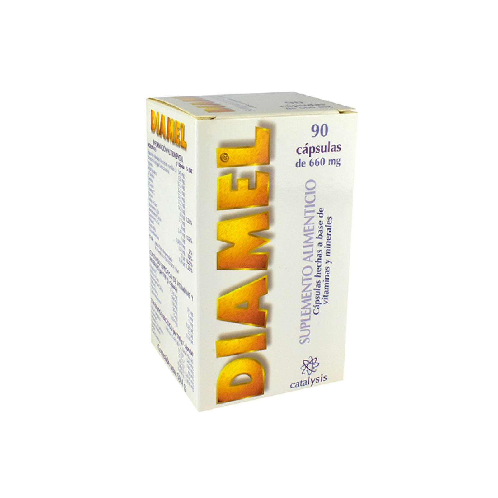 Diamel Suplemento Alimenticio Cápsulas C90 660mg