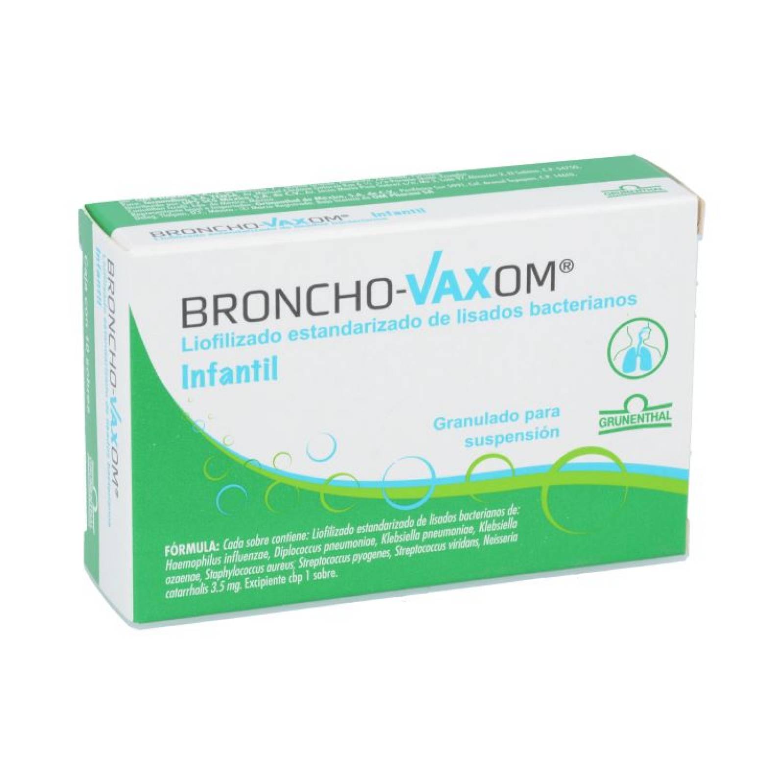 Broncho-vaxom Infantil Caja 10 Sobres De 3.5 Mg