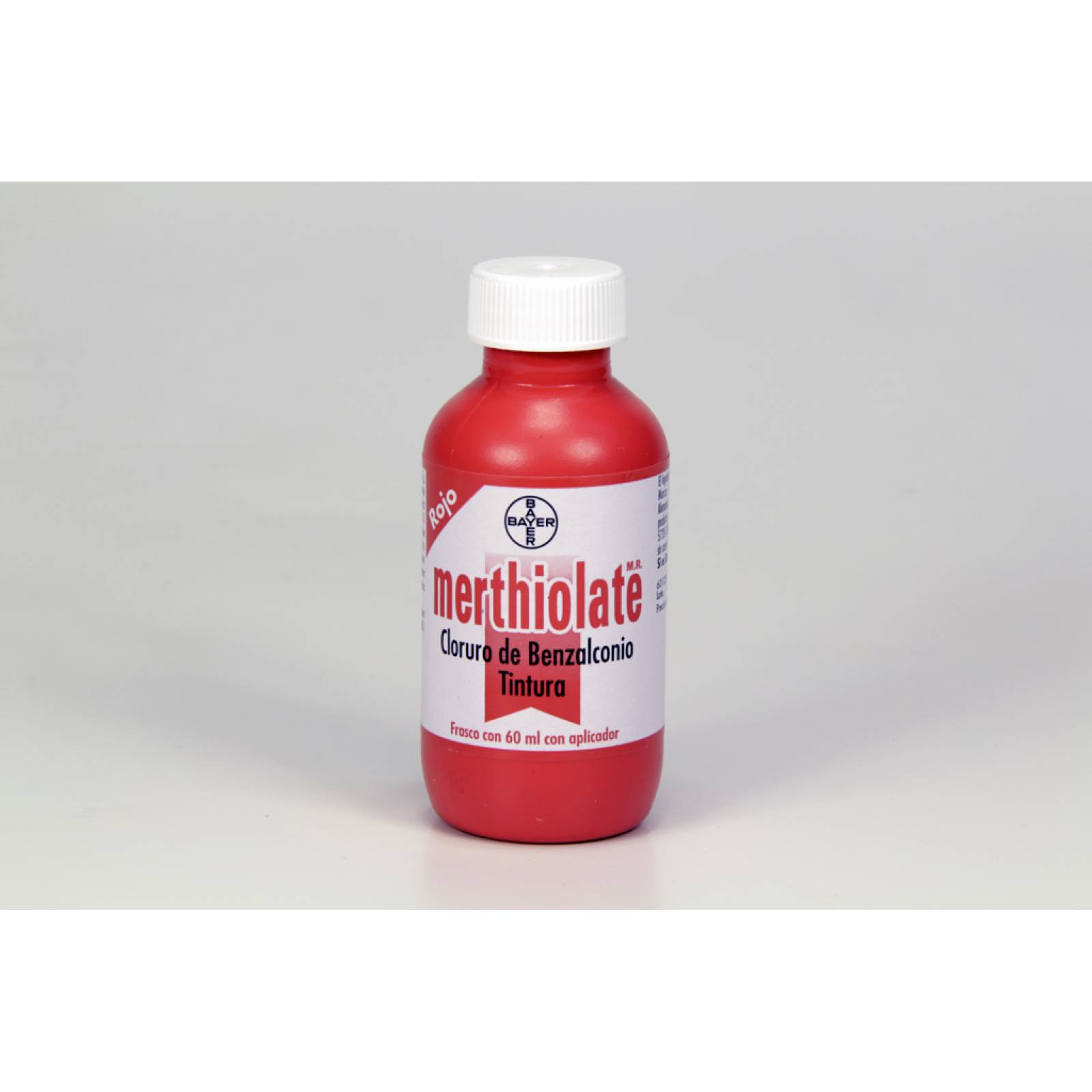 MERTHIOLATE ROJO 60 ML 1 FRASCO SOLUCION