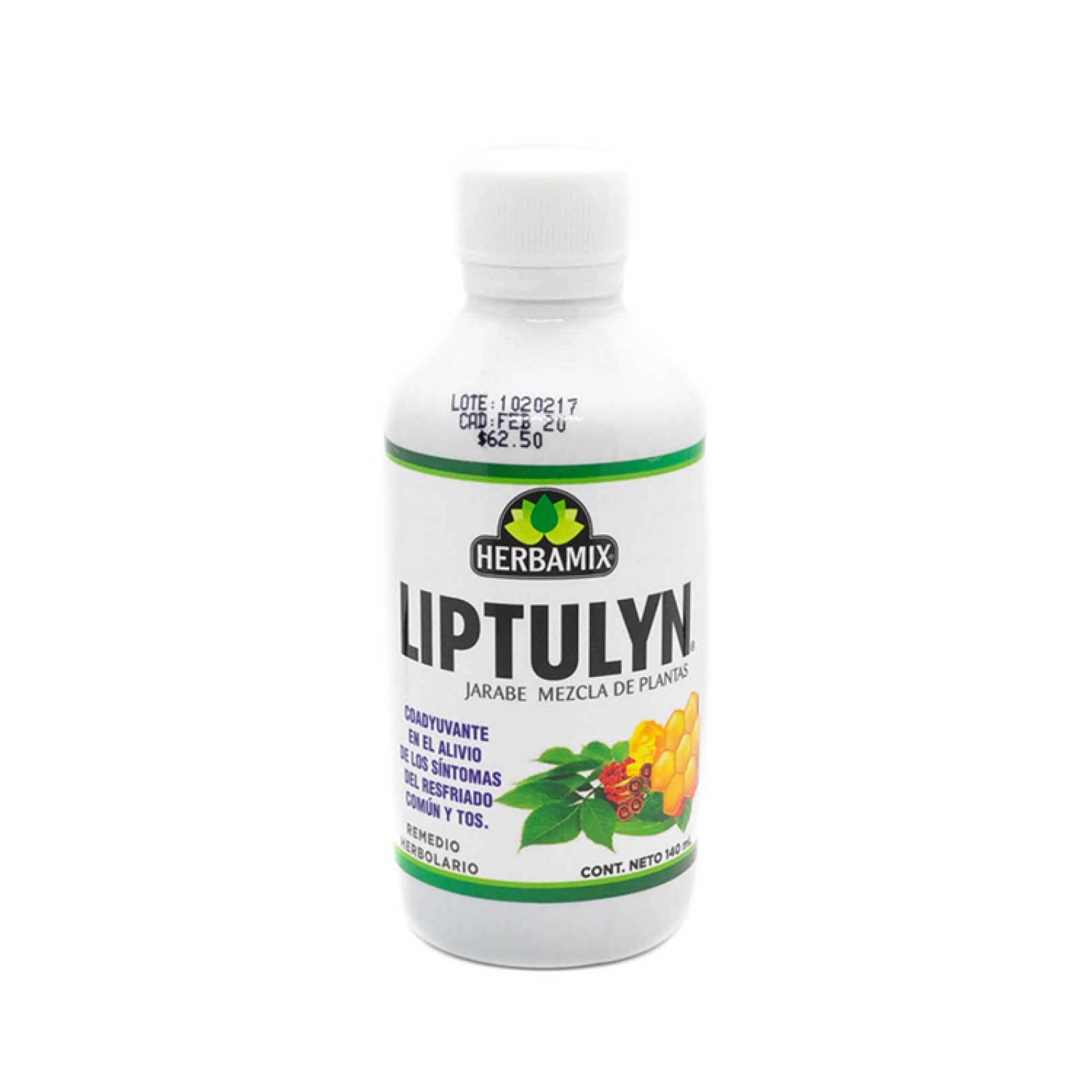 LIPTULYN JARABE MEZCLA DE PLANTAS 140ML