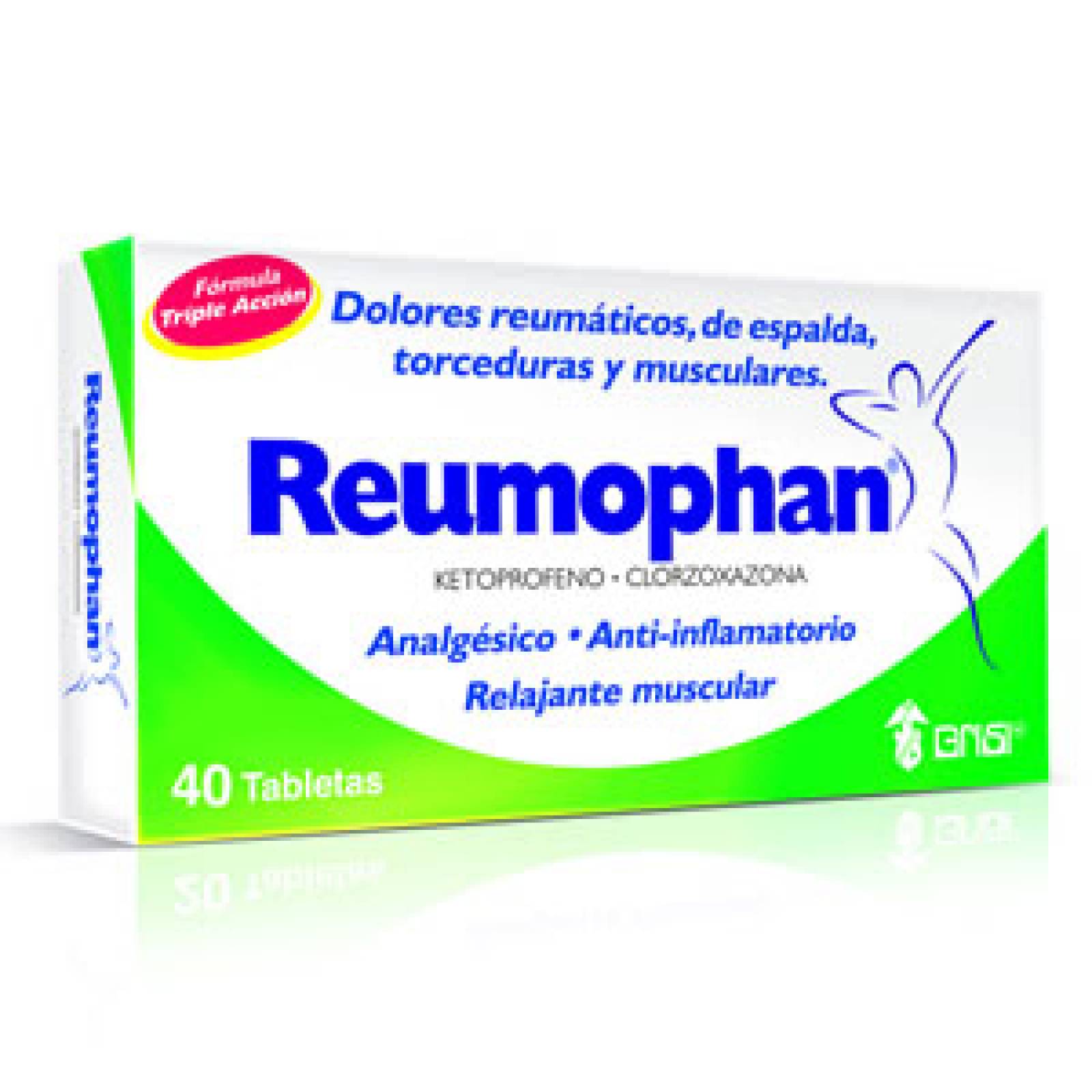 REUMOPHAN 250/50 MG CAJA 40 TABLETAS