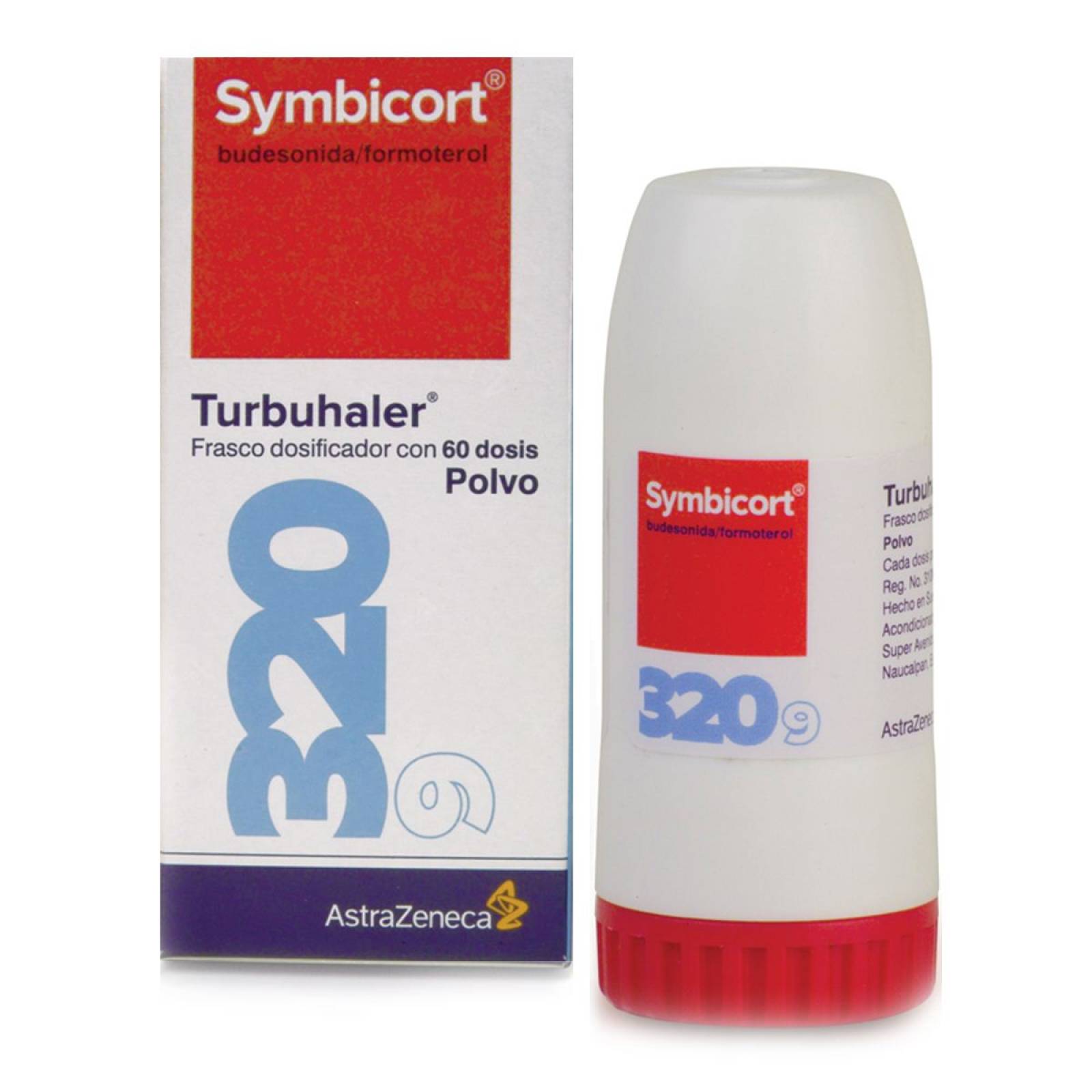 SYMBIOCORT TURBOHALER 320/9MCG FRASCO 60 DOSIS