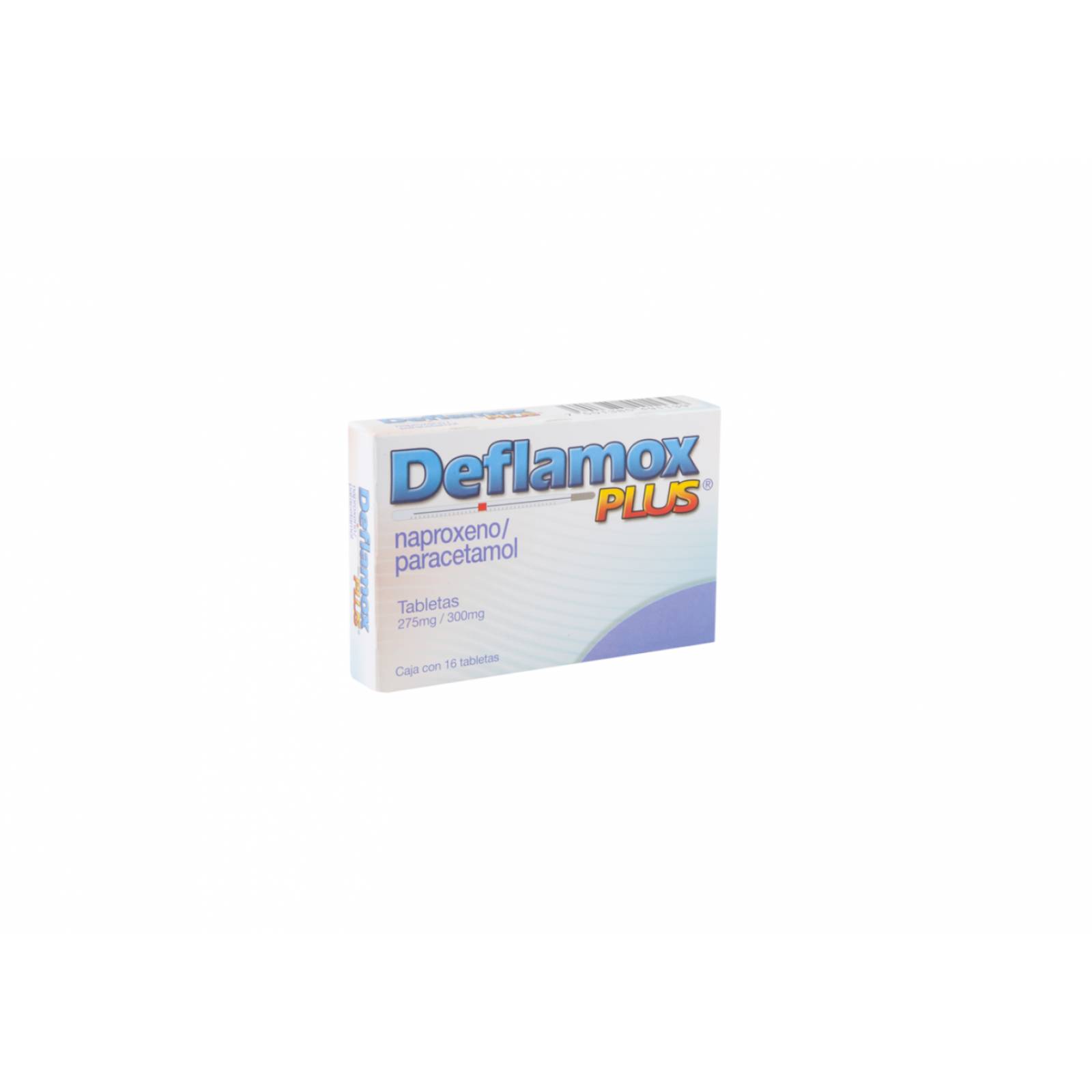 DEFLAMOX PLUS 275/300 MG CAJA 16 TABLETAS