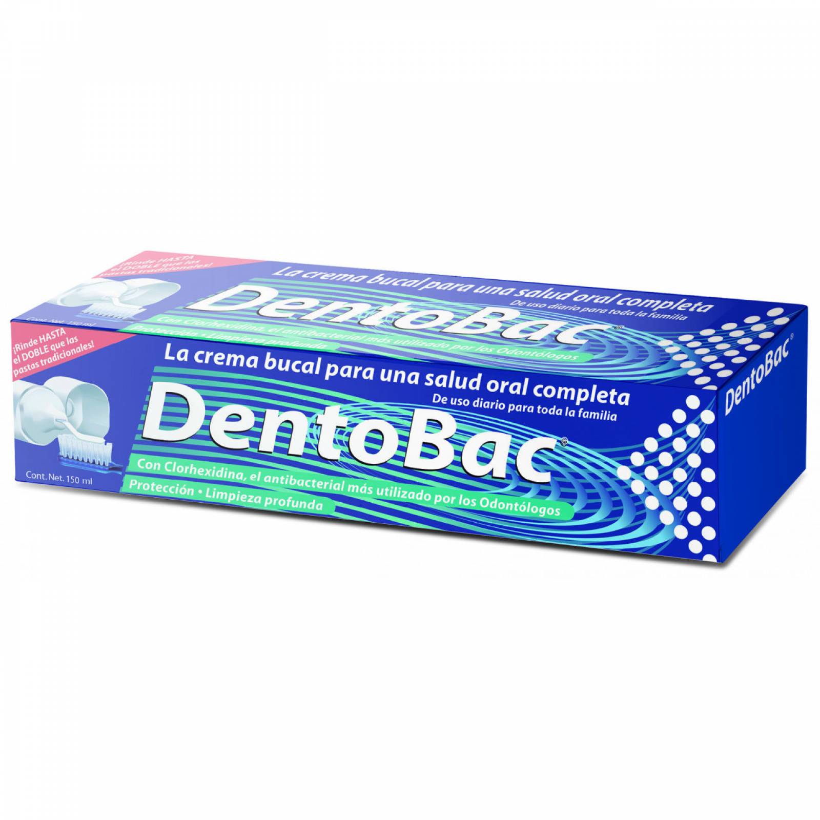 DENTOBAC DENTAL 1 TUBO 150 ML