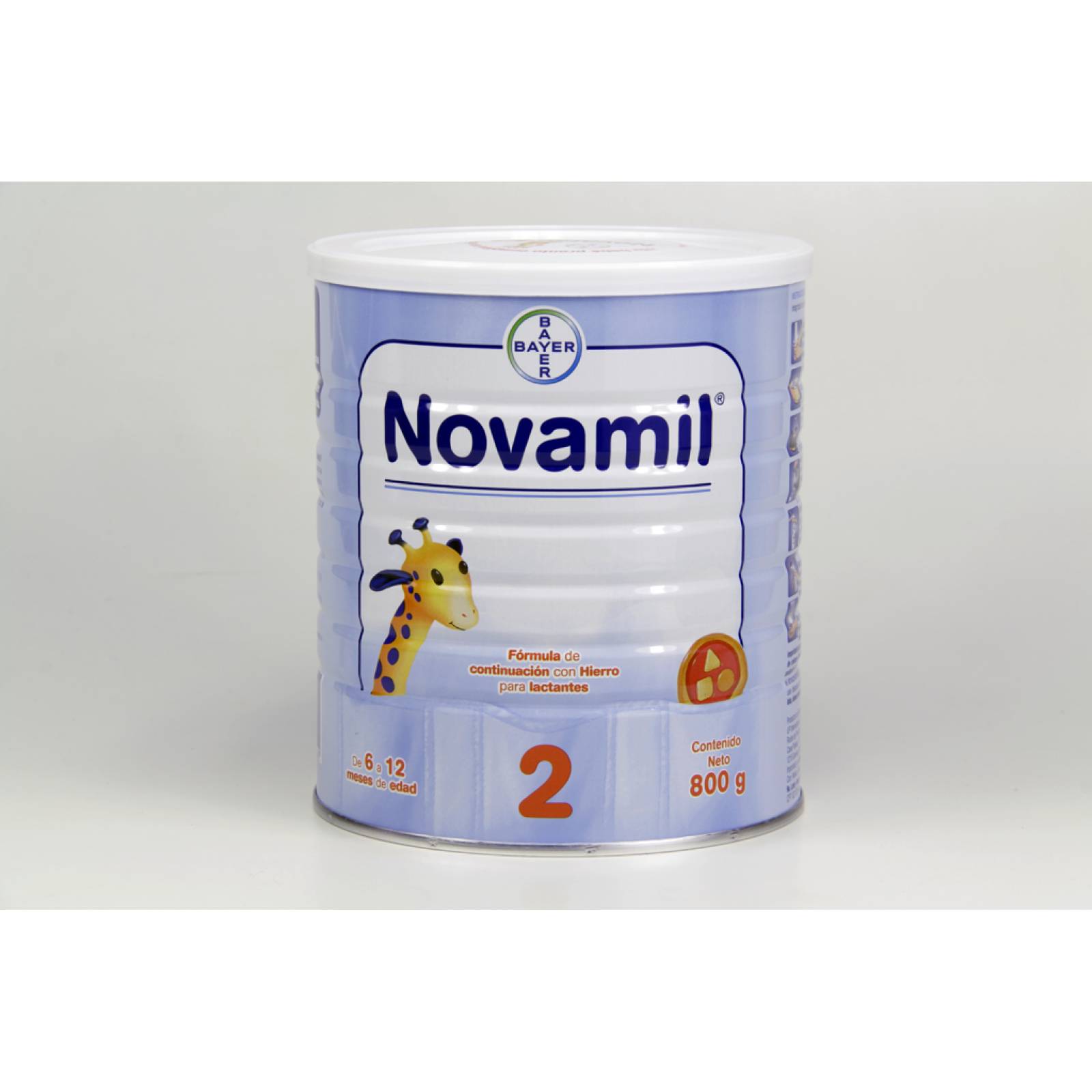 Fórmula Infantil En Polvo Genomma Lab Novamil 2 En Lata 800g