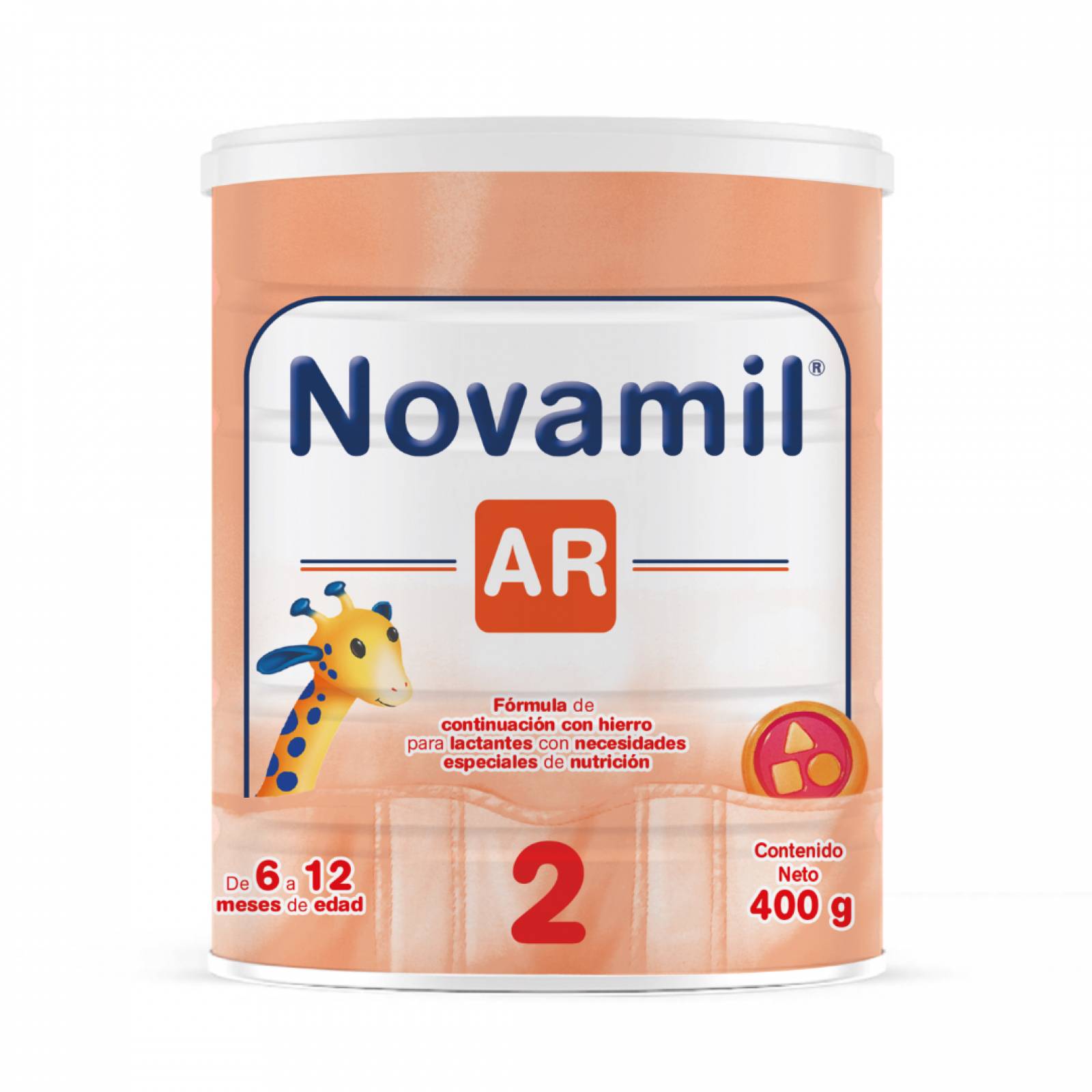 Novamil Ar Etapa 2 Fórmula Láctea 400 G.