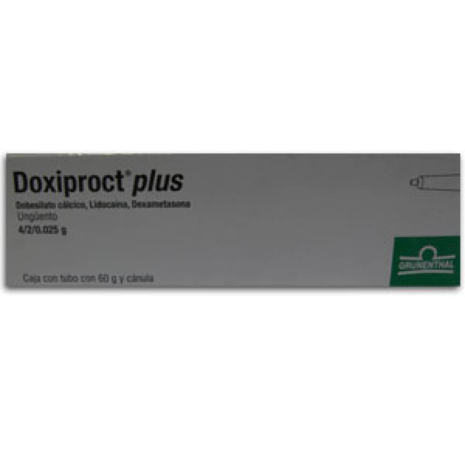 DOXIPROCT PLUS UNG TUBO CON 60G
