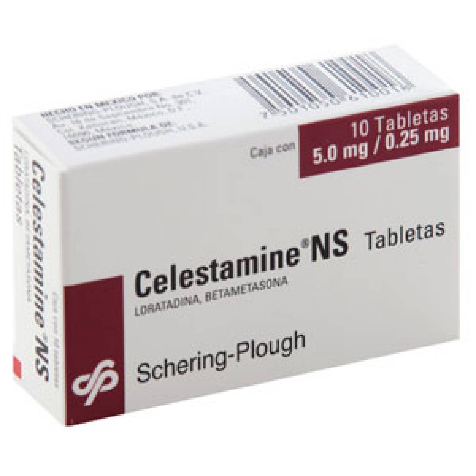 CELESTAMINE NS 5MG/0.25MG CAJA CON 10 TABLETAS