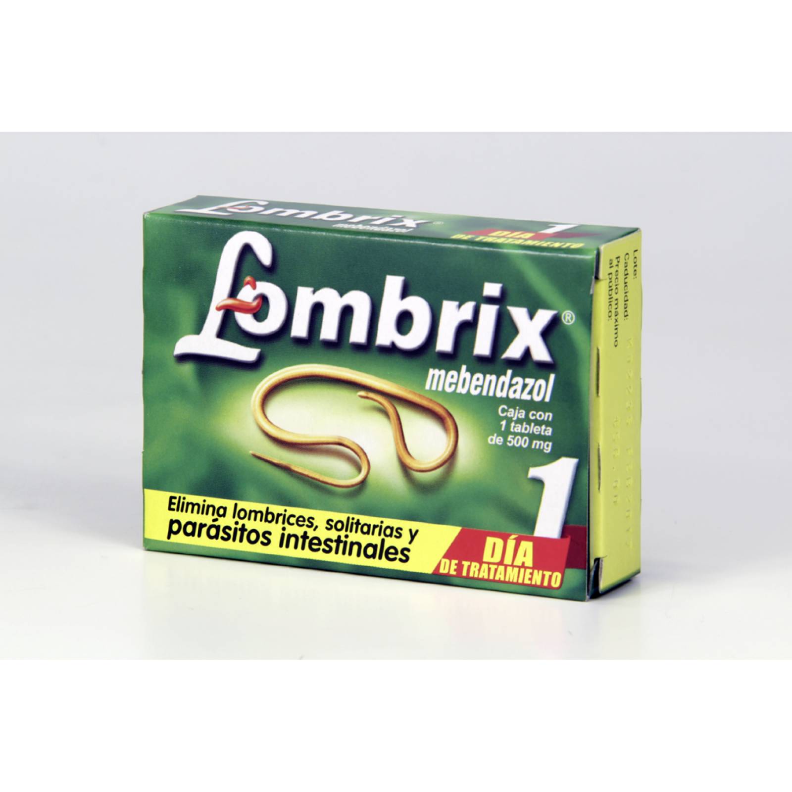 LOMBRIX 500 MG CAJA 1 TABLETA