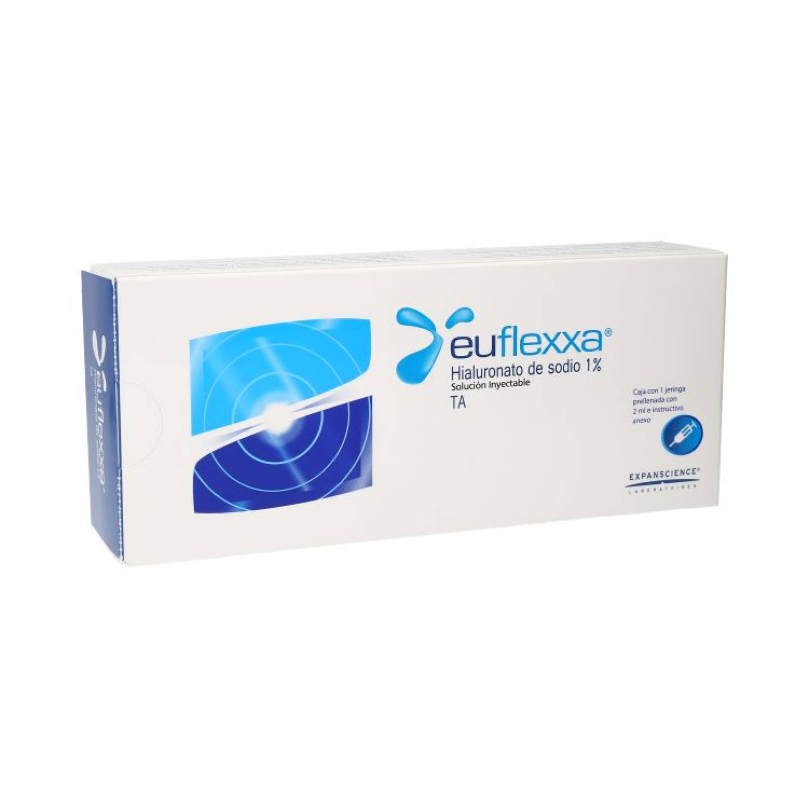 EUFLEXXA TA JERINGA PRELLENADA 10 MG 1 CAJA 1 AMPOLLETA 2 ML