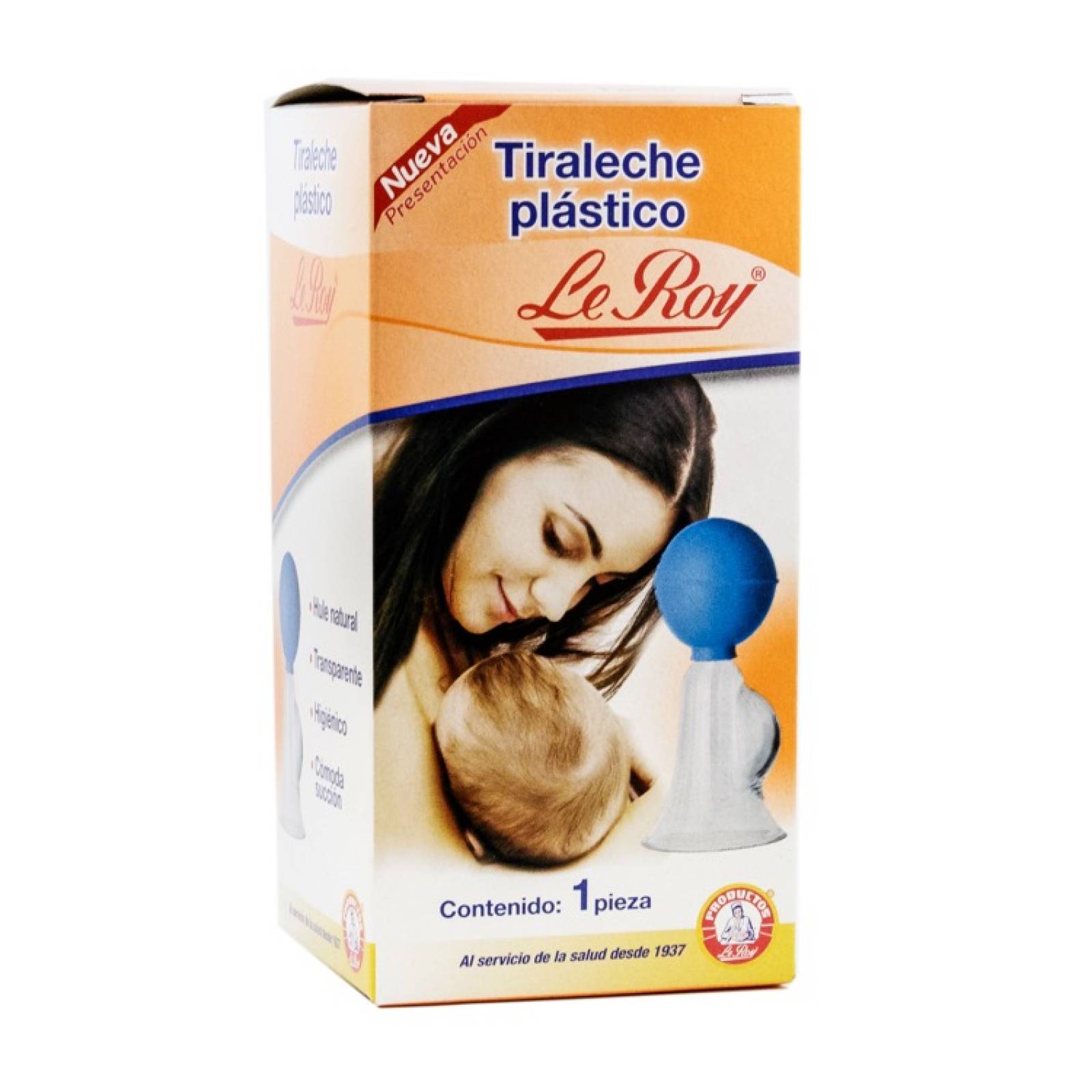 Tiraleche Platico 1 Caja 1 Pieza