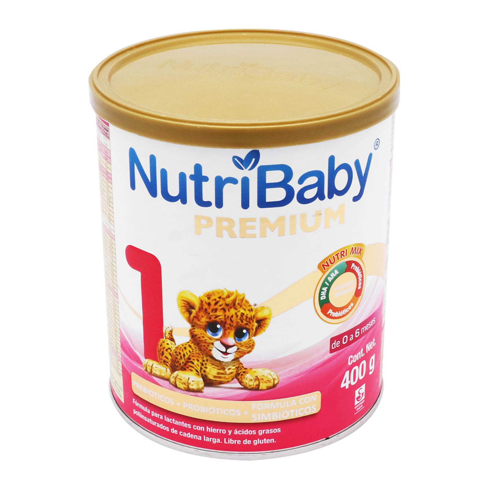 Nutribaby Premium 1 De 0 A 6 Meses 400 Gr Lata
